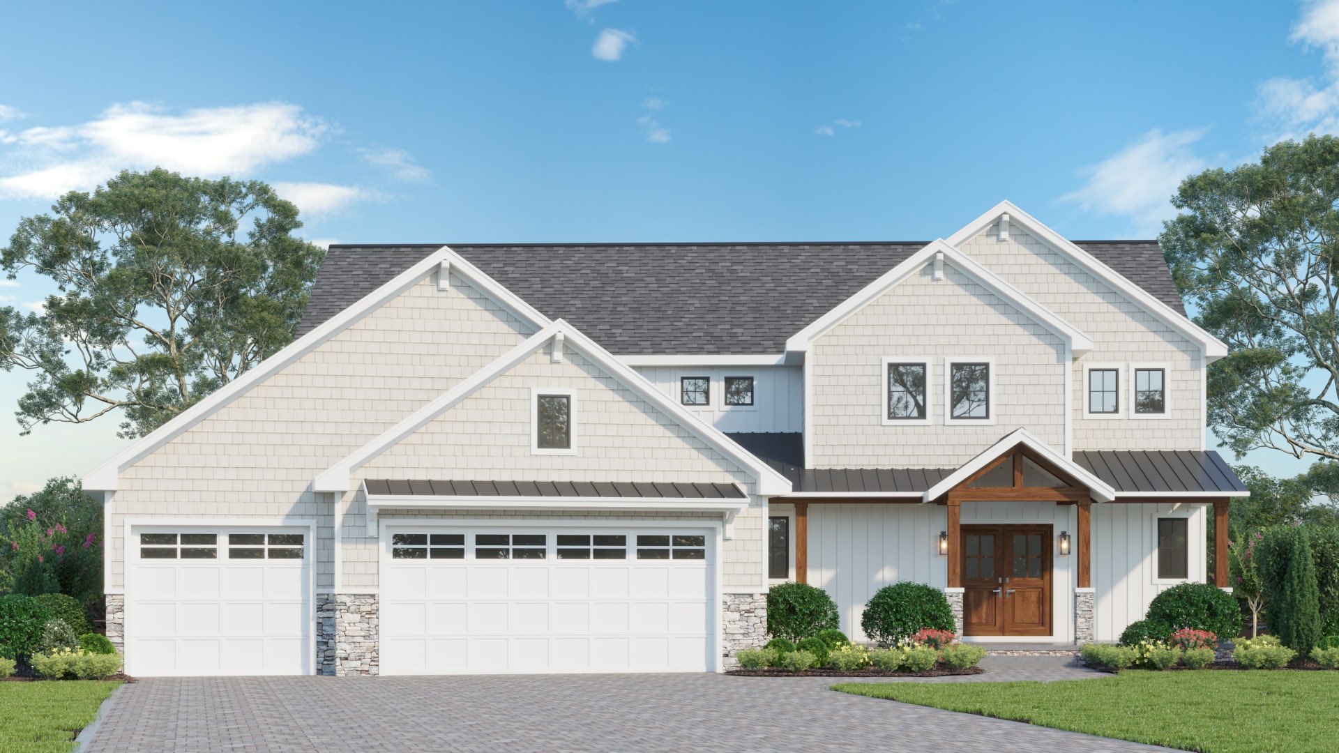 3D House Elevation Rendering - Photorealistic & Beautiful by The 2D3D ...