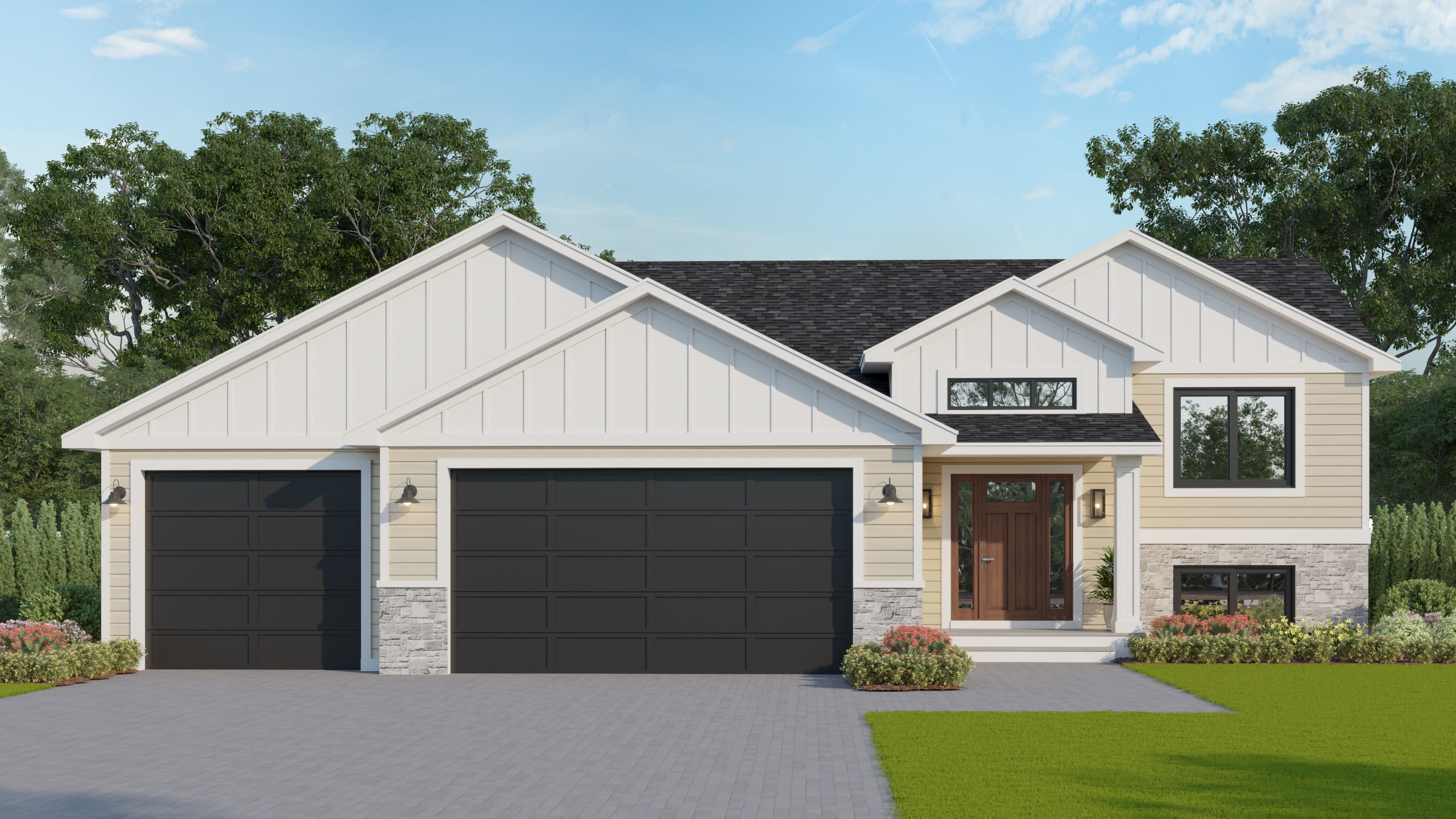 Exterior Home Design Services by The 2D3D Floor Plan Company - Architizer