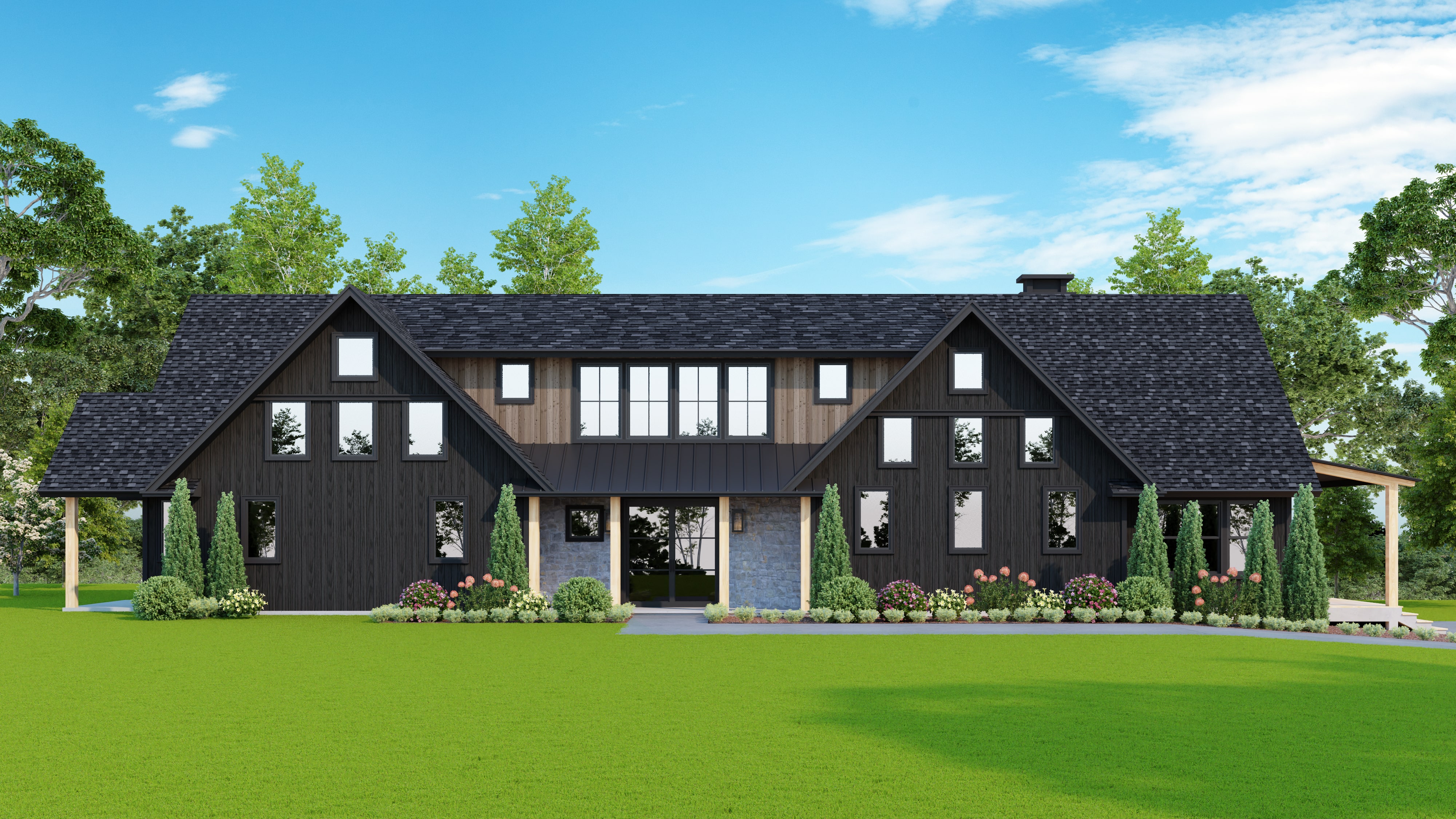 Exterior Home Design Services by The 2D3D Floor Plan Company - Architizer