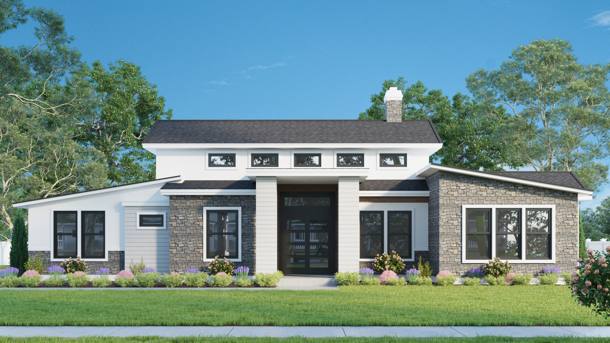 Exterior Home Design Services by The 2D3D Floor Plan Company - Architizer