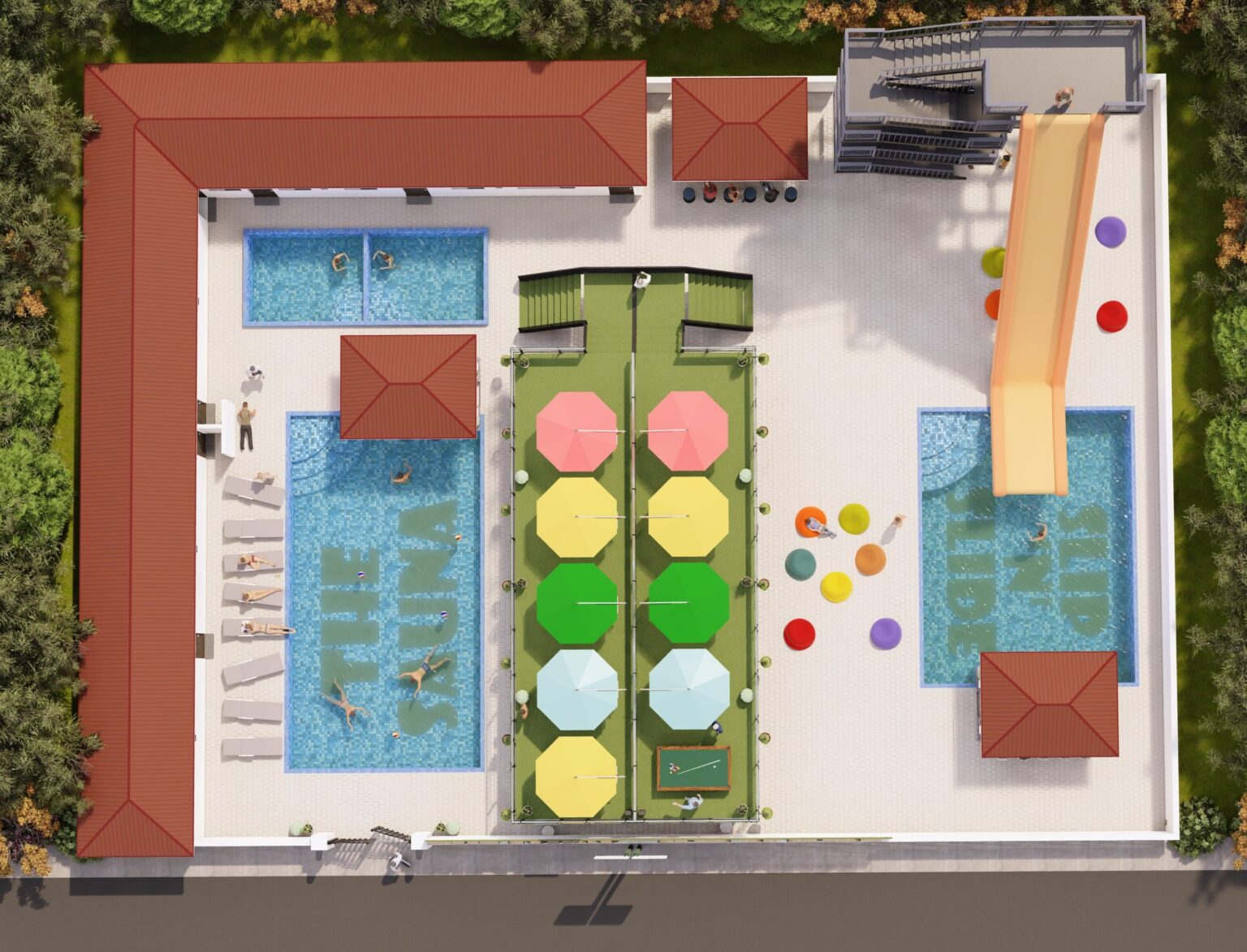 3D Site Plan Rendering Services by The 2D3D Floor Plan Company - Architizer