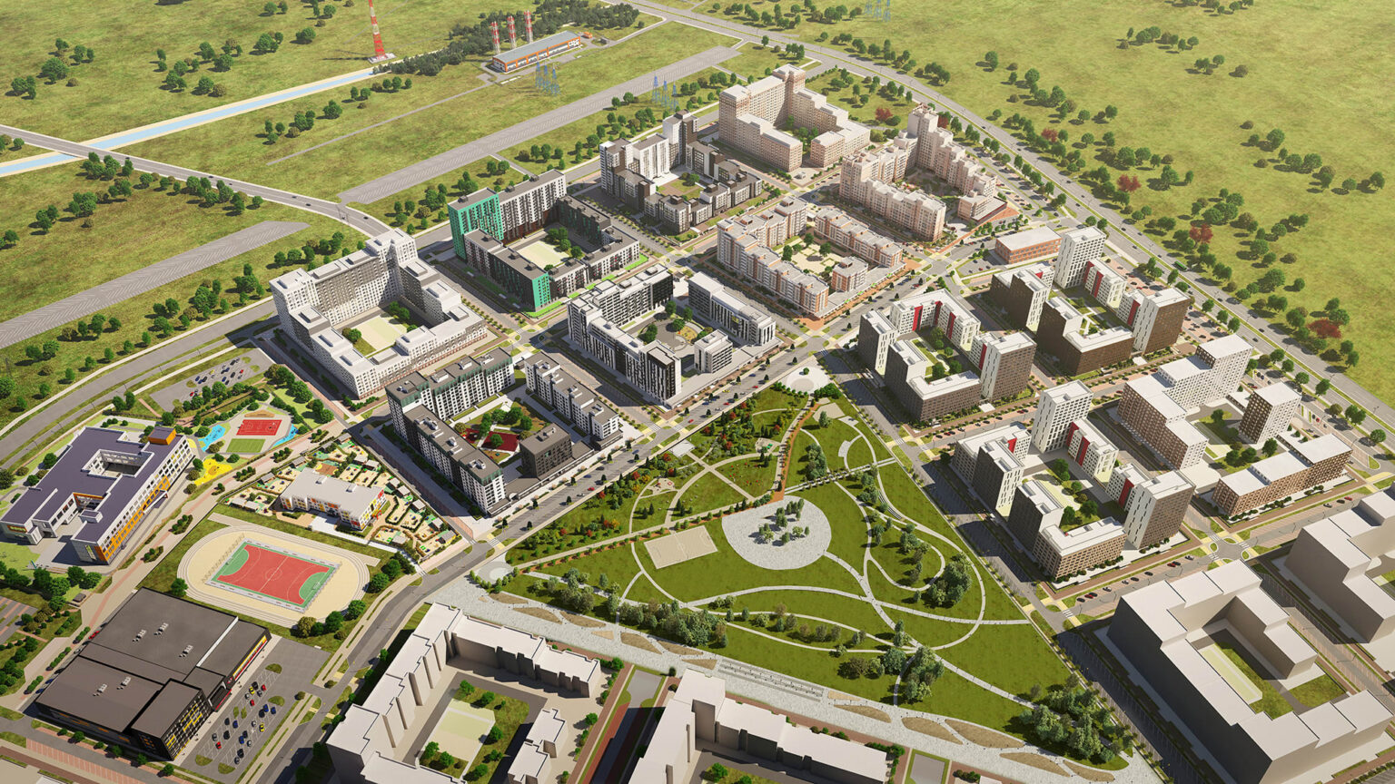 3D Site Plan Rendering Services by The 2D3D Floor Plan Company - Architizer