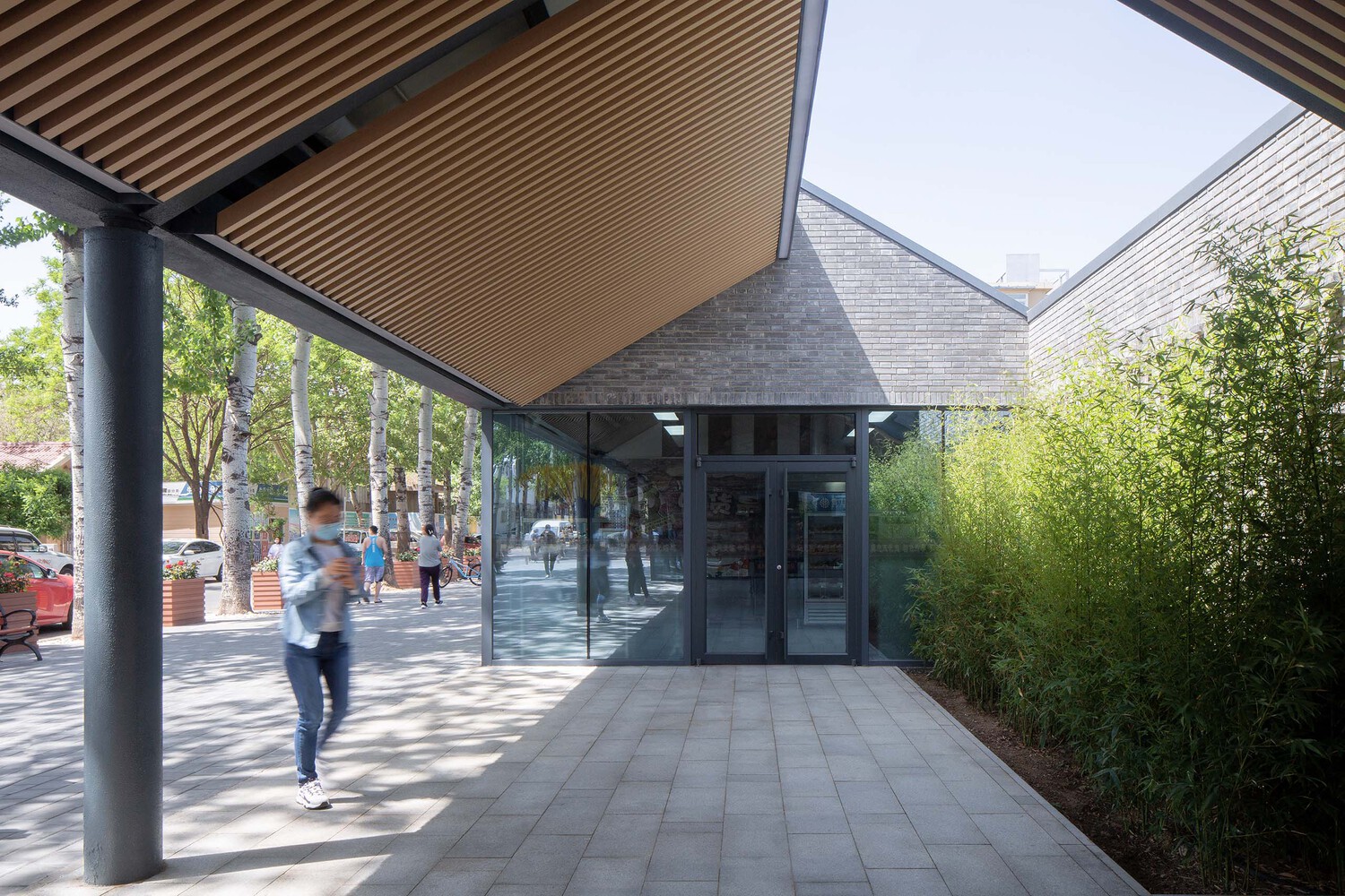 Courtyard Market under the Big Roof by keytostars - Architizer