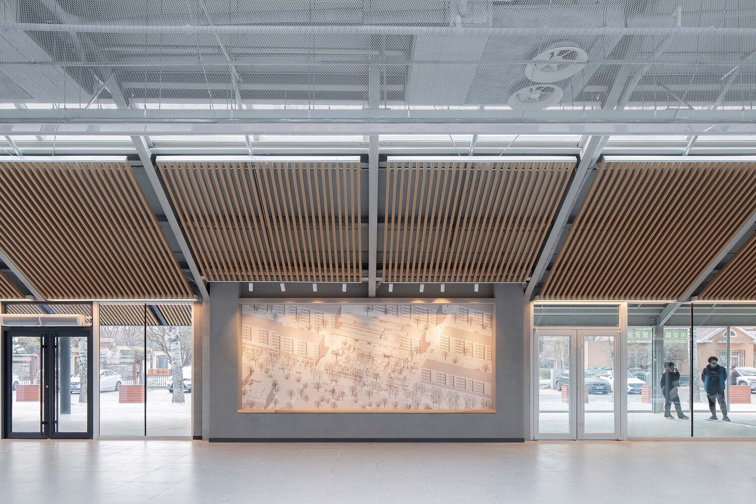 Courtyard Market under the Big Roof by keytostars - Architizer
