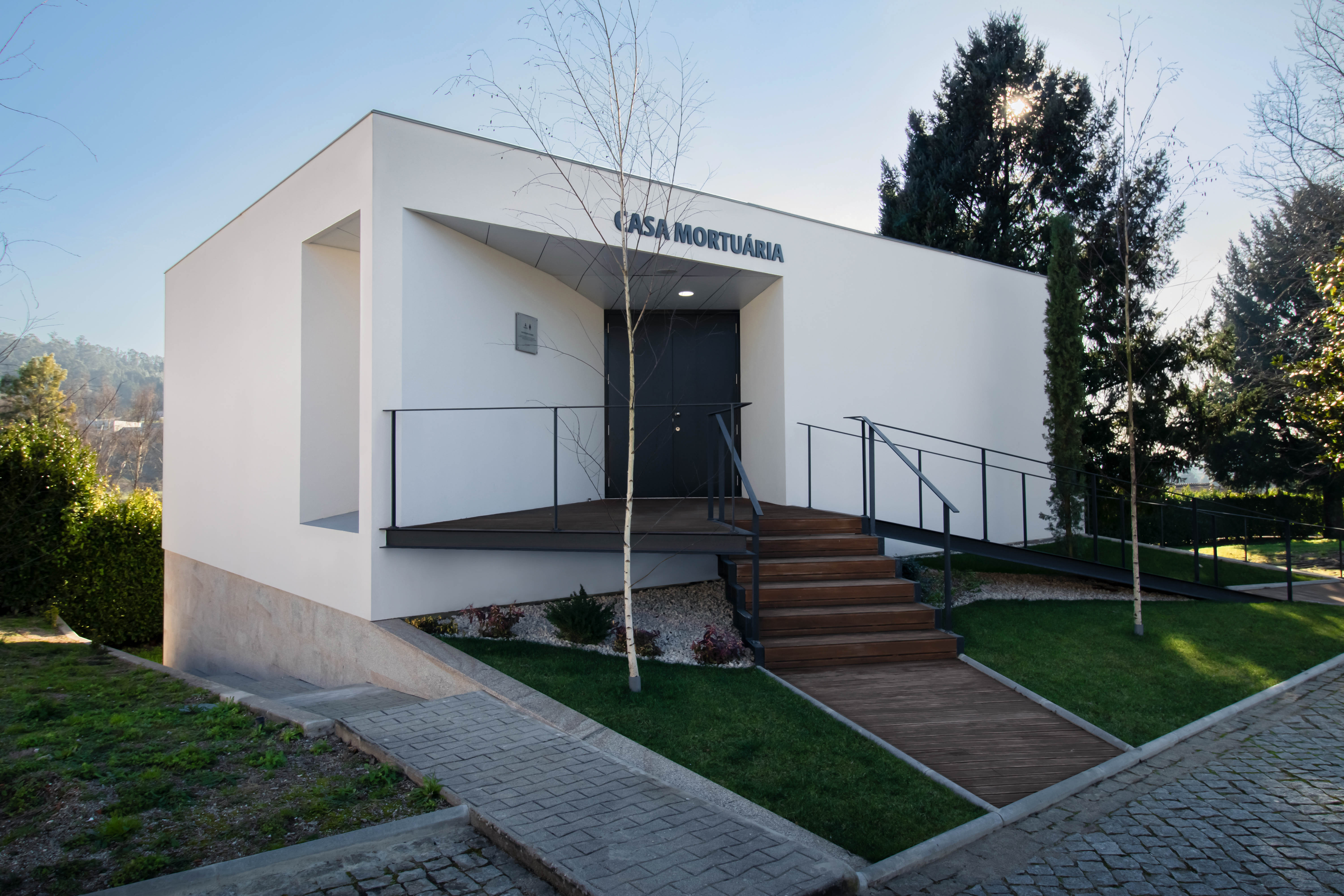 Mortuary House in Figueiró, Amarante by Município de Amarante - Architizer