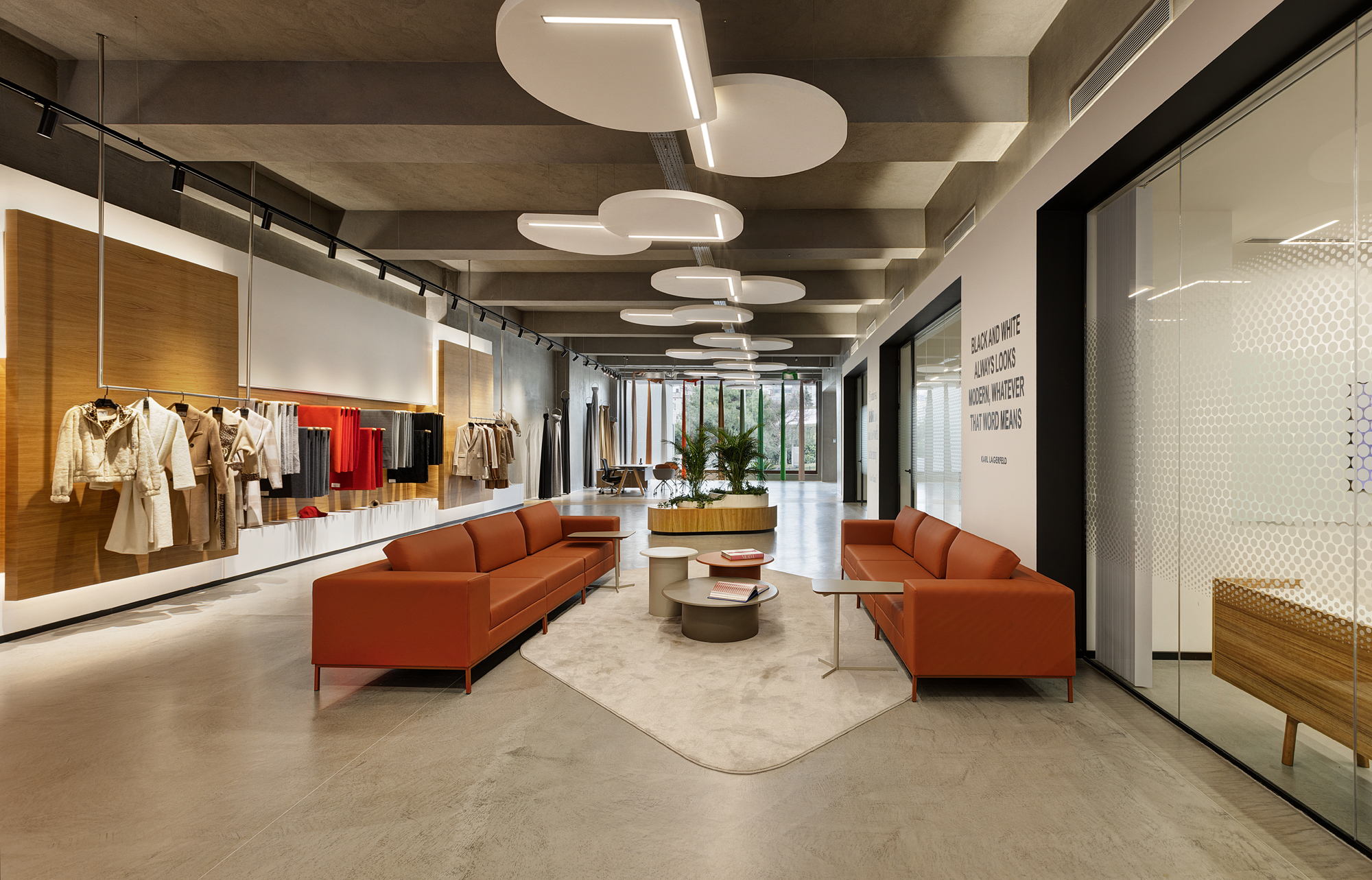 Messe Textile Showroom Office by mimaristudio - Architizer