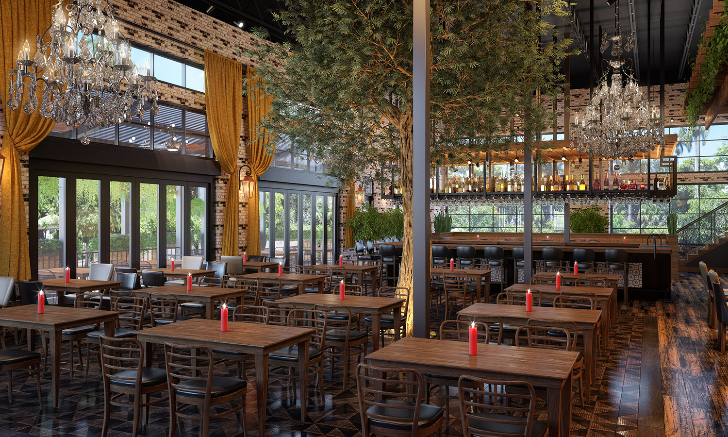 Commercial 3D Interior Rendering by Xpress Rendering LLC - Architizer