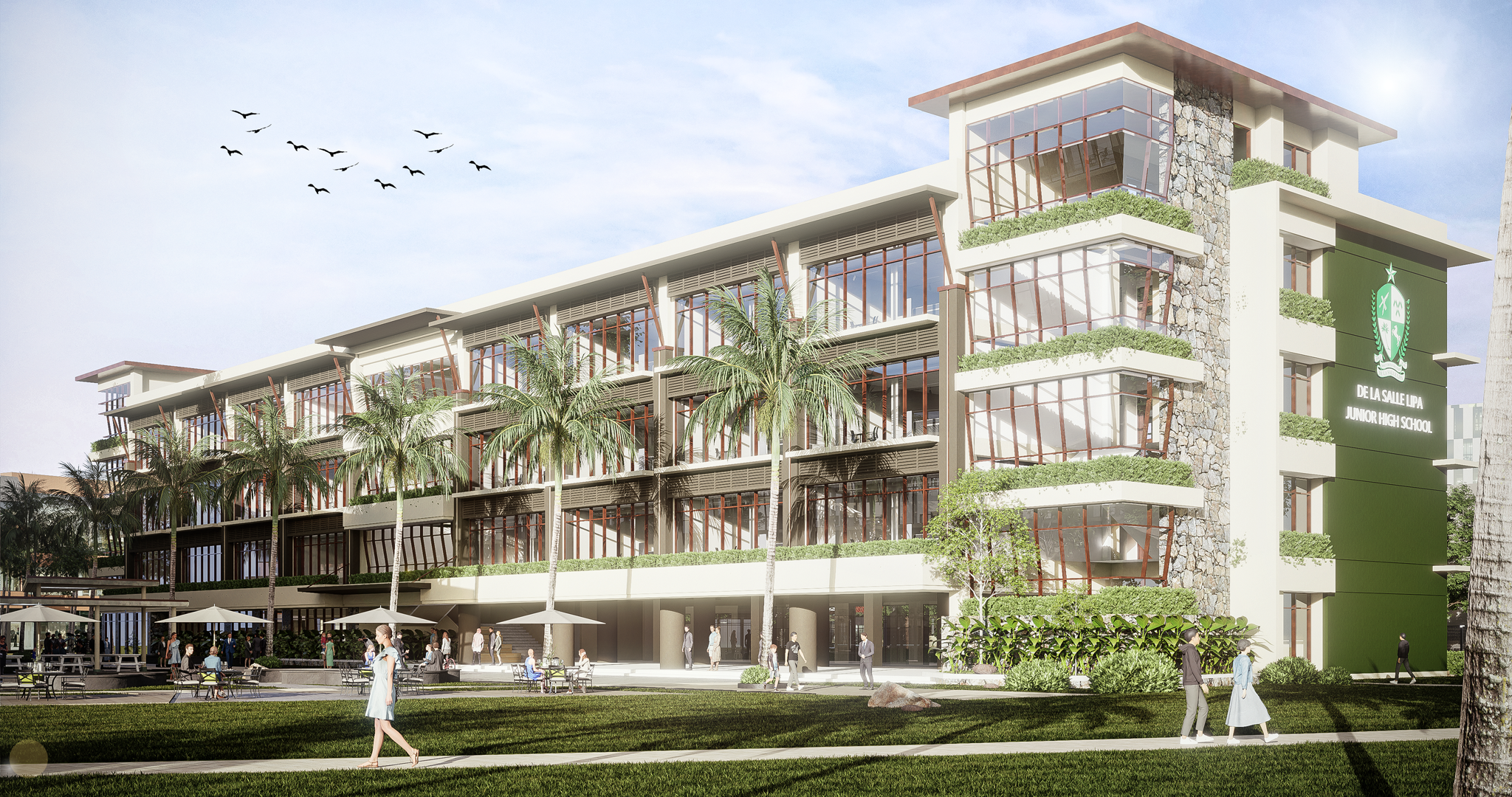 DLSL Junior High School Building by THE SAGE GROUP ASIA - Architizer