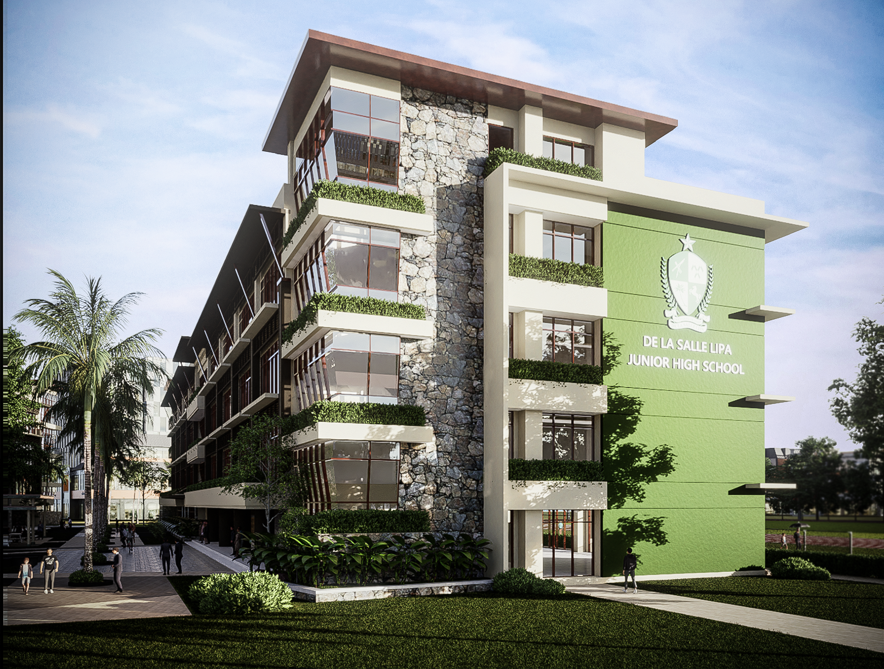 DLSL Junior High School Building by THE SAGE GROUP ASIA - Architizer