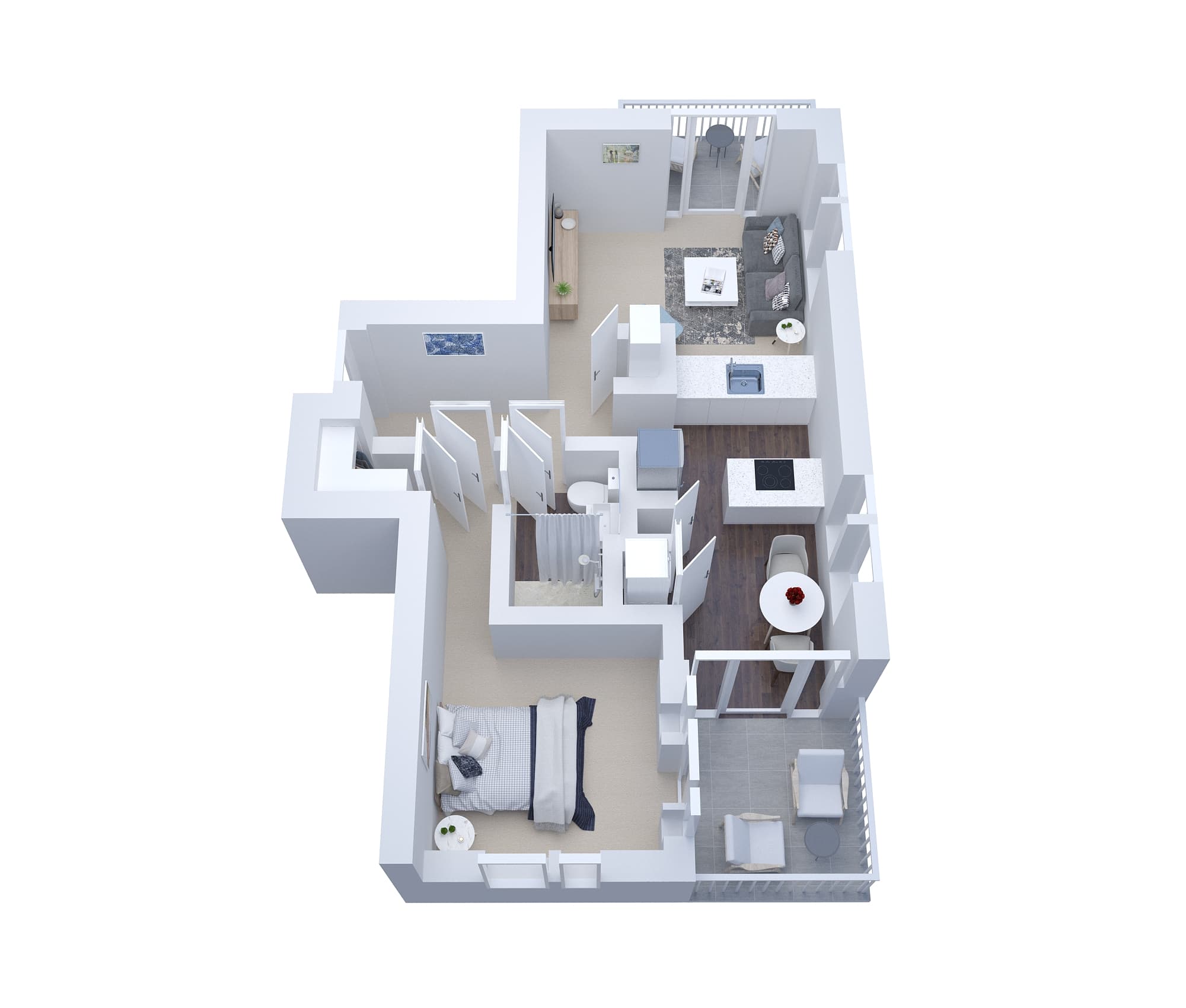 3D House Plan Renderings by The 2D3D Floor Plan Company - Architizer