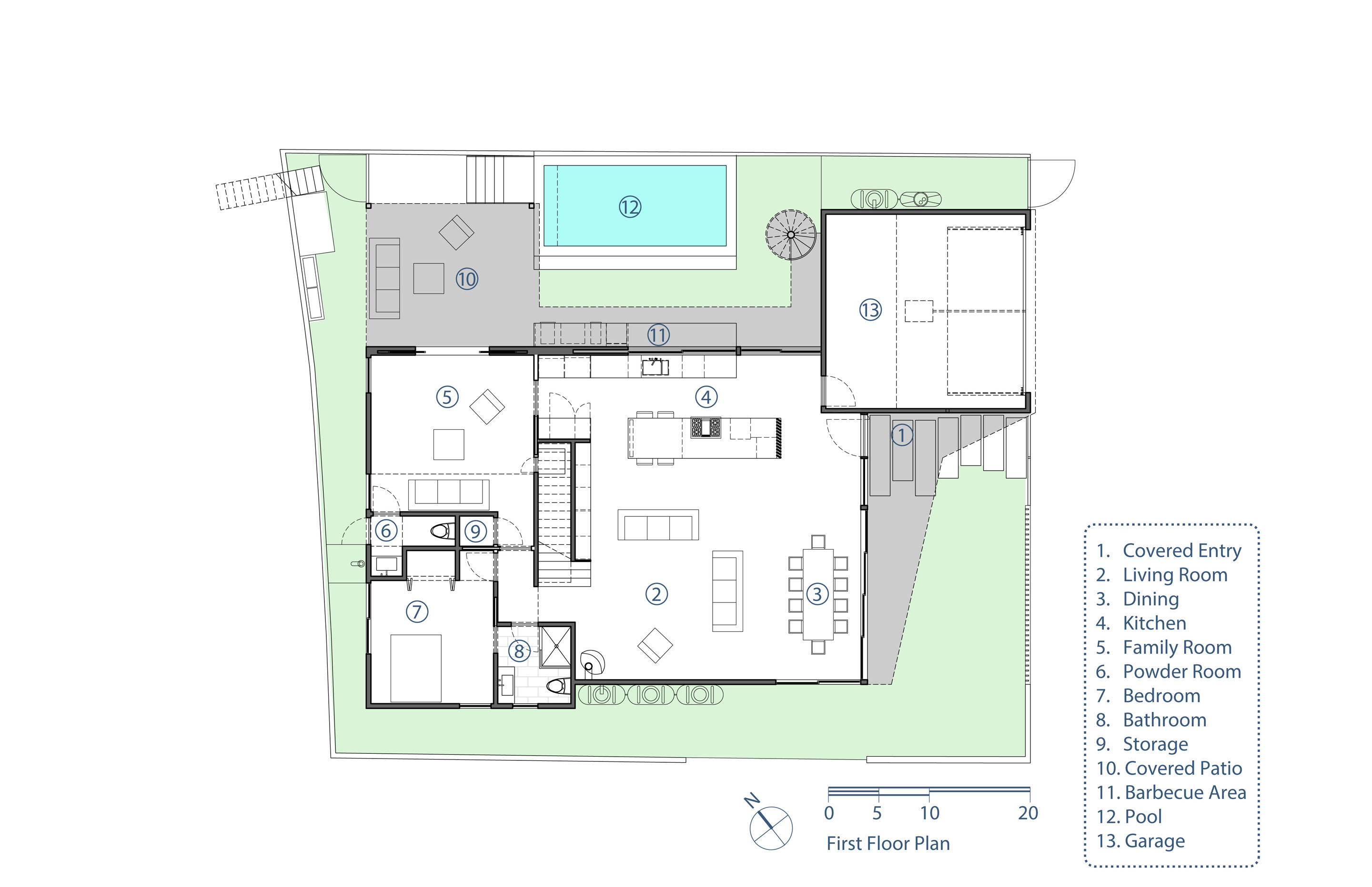 Wrap Recess House by Aaron Neubert Architects - Architizer