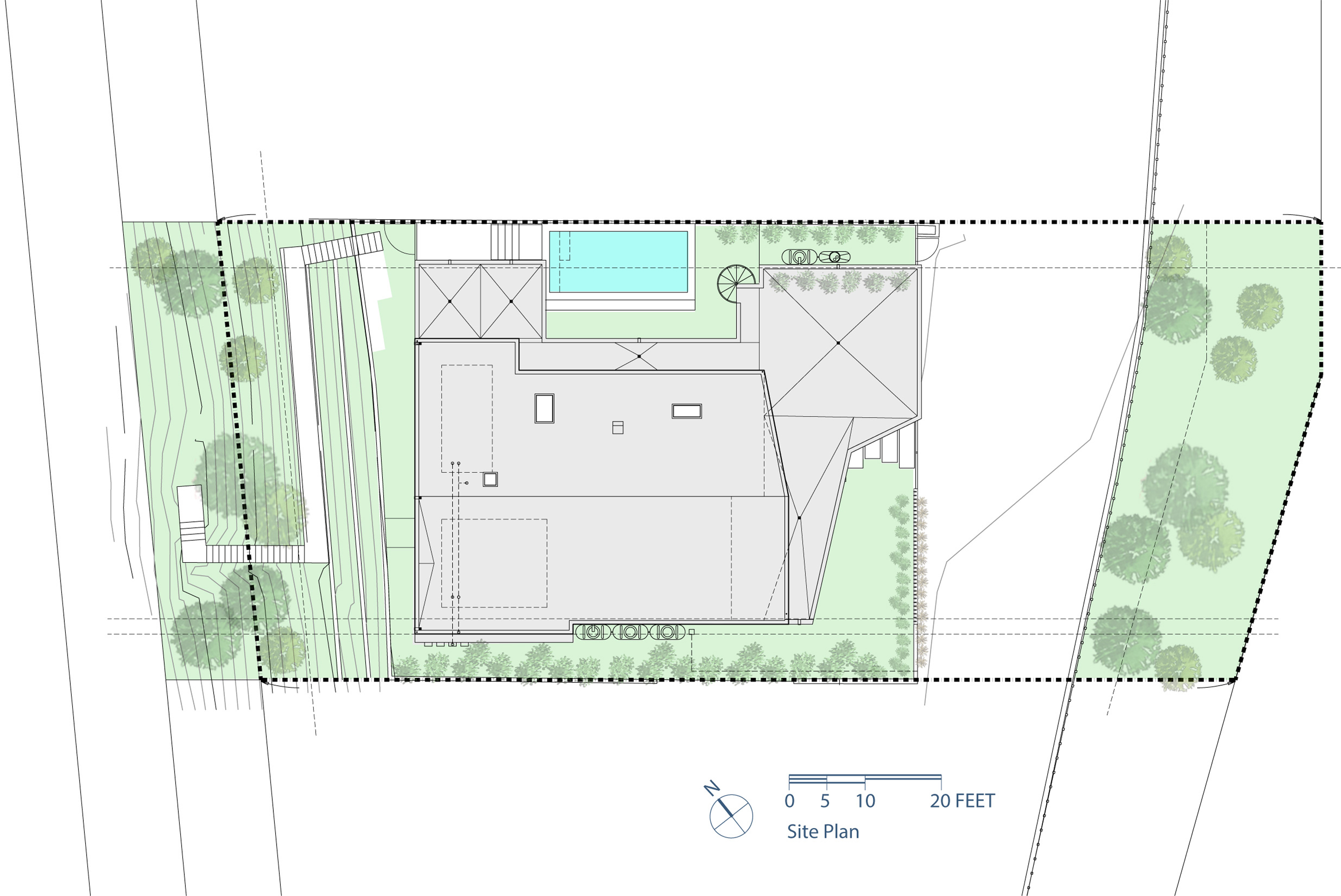 Wrap Recess House by Aaron Neubert Architects - Architizer