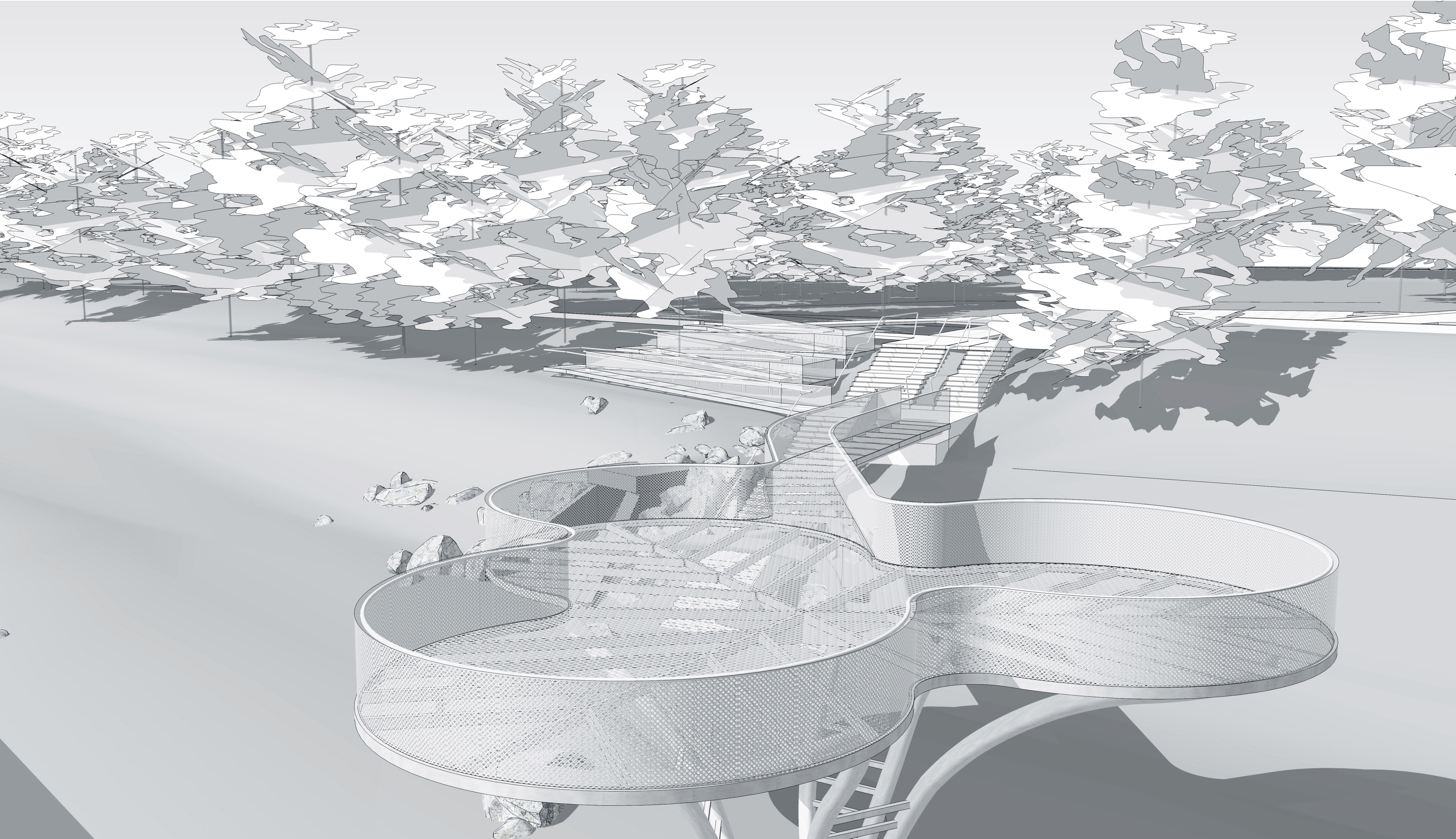 VIEWING PLATFORM NEAR KRASNOYARSK DAM / Version 2 by OOO ADM (OOO ...