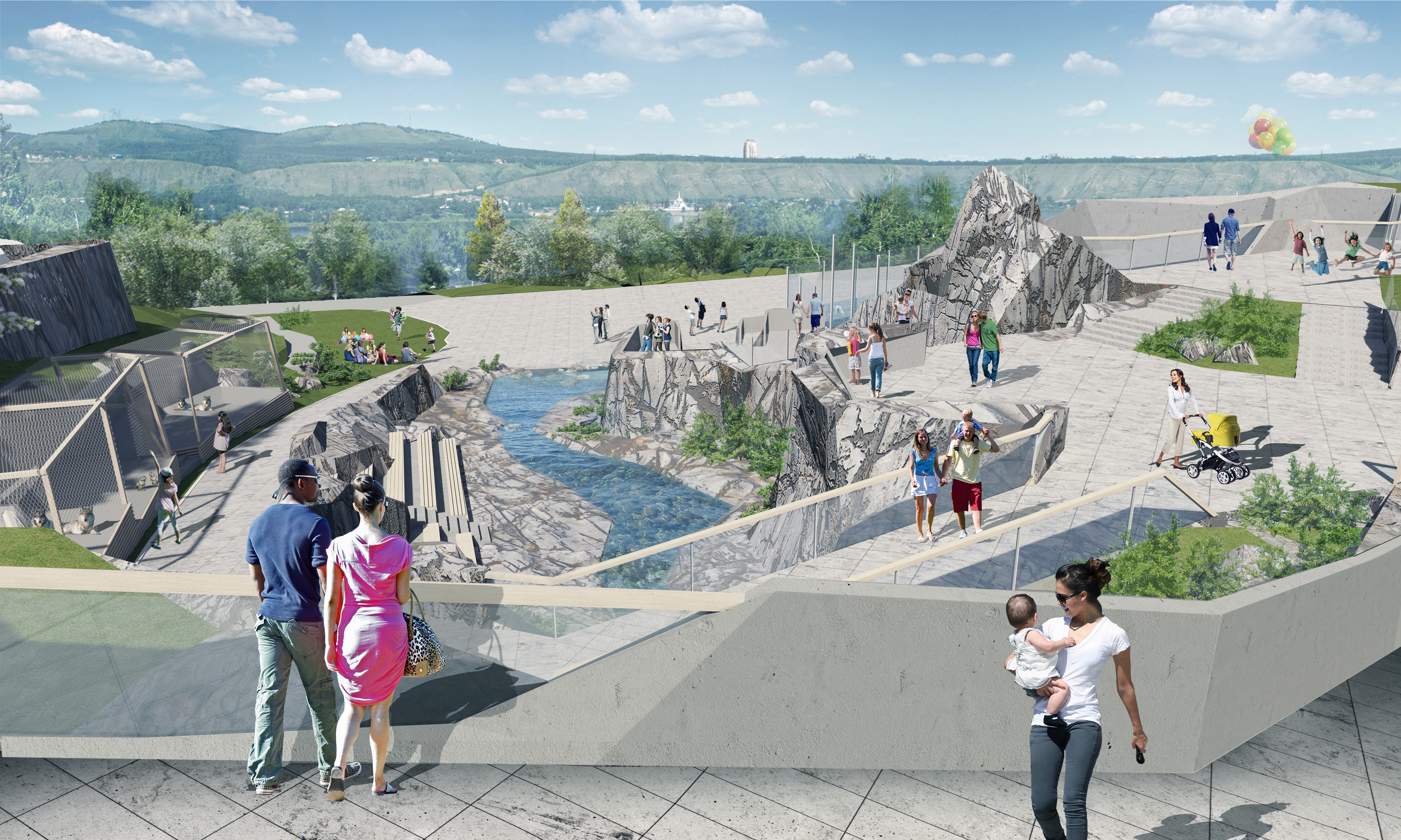 ARCTIC ZONE in Krasnoyarsk Zoo by OOO ADM (OOO Architecture Design ...