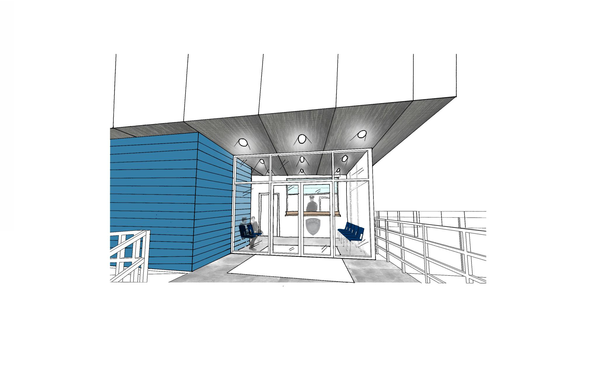 MTA District 9 Police Facility by di Domenico + Partners, LLP - Architizer