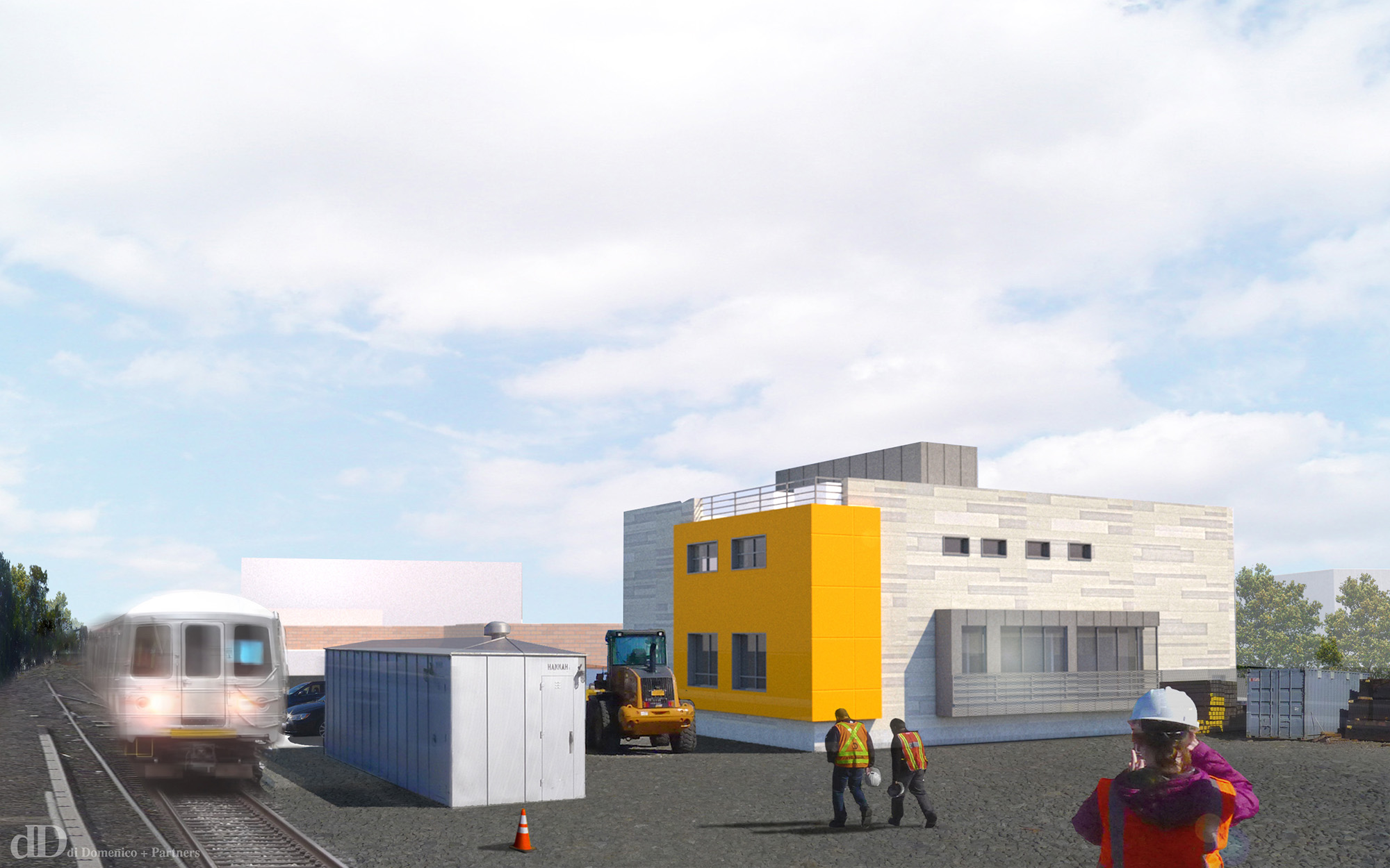 MTA District 9 Police Facility by di Domenico + Partners, LLP - Architizer