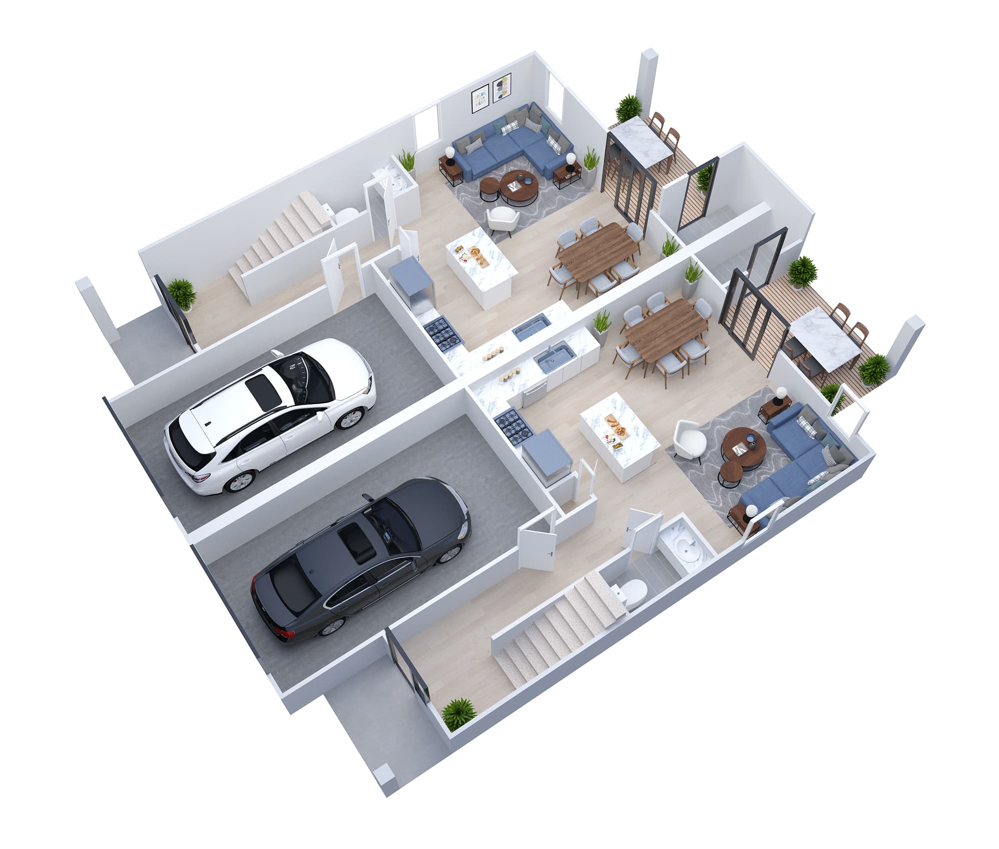 3D Floor Plan Rendering Services by The 2D3D Floor Plan Company ...