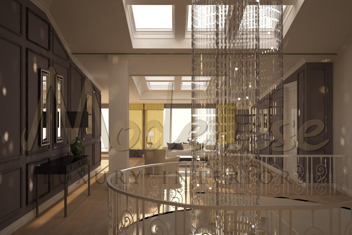 Noble Living Room Design by Italian artisans by MODENESE Luxury ...
