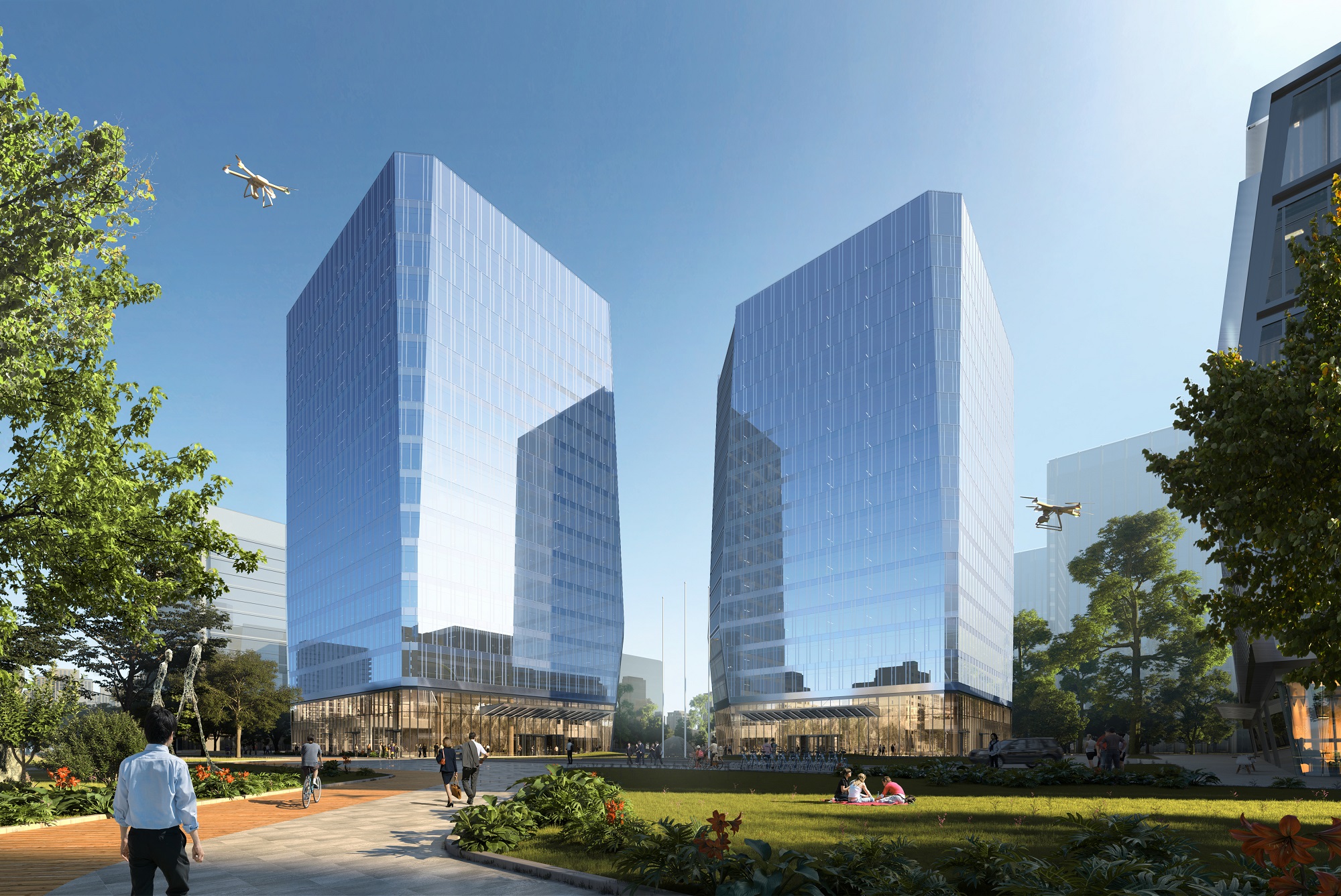 Unveiling a High-end Commercial Complex in Beijing by Aedas - Architizer