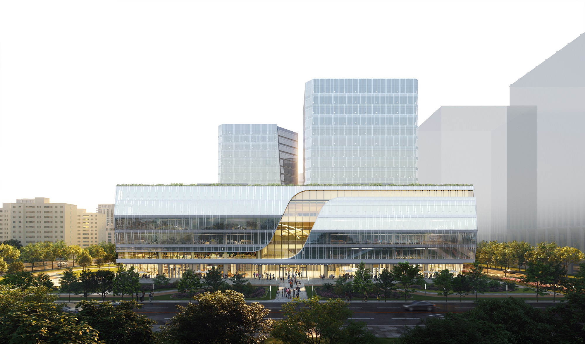 Unveiling a High-end Commercial Complex in Beijing by Aedas - Architizer
