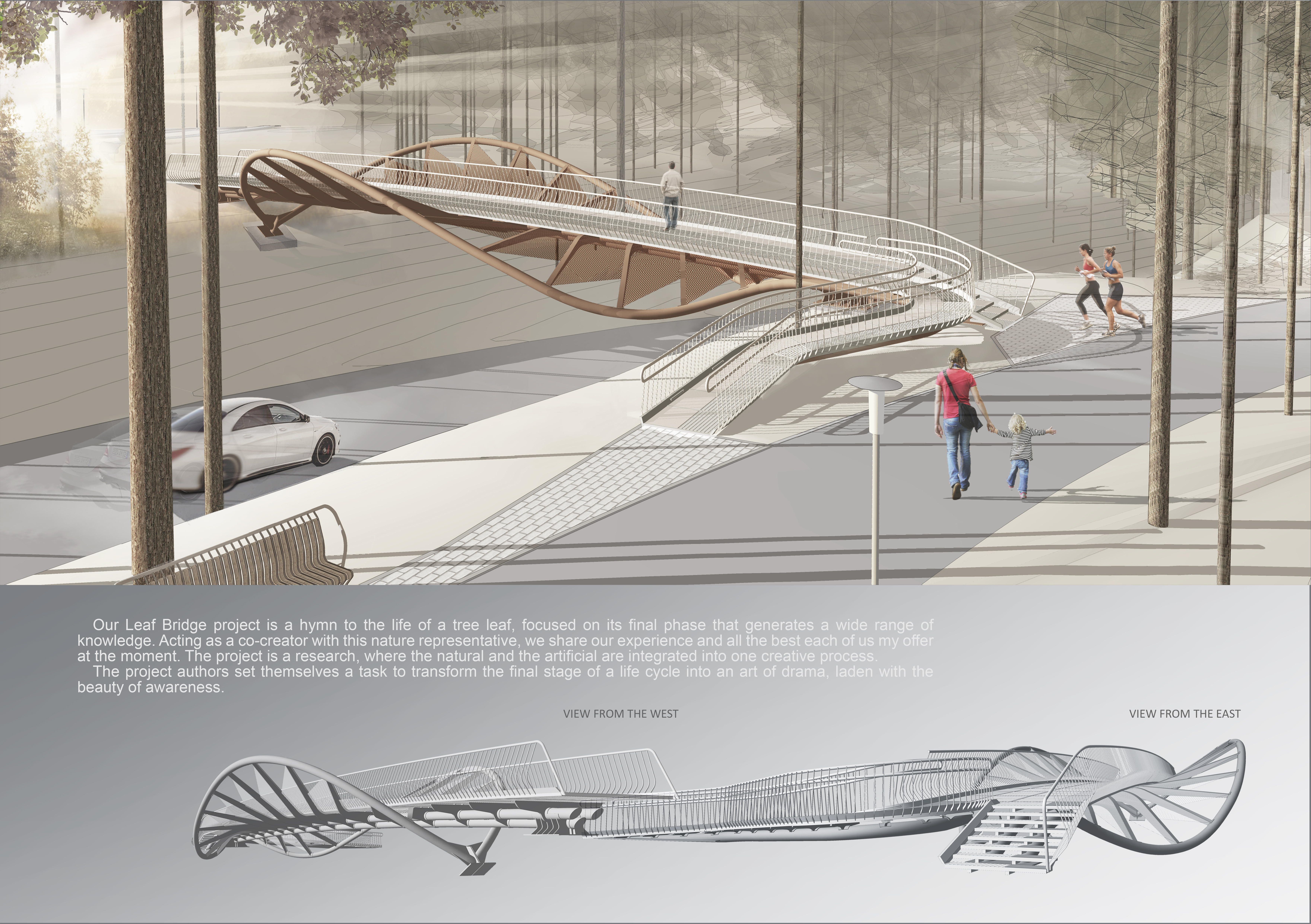LEAF - BRIDGE CONCEPT by OOO ADM (OOO Architecture Design Modeling ...