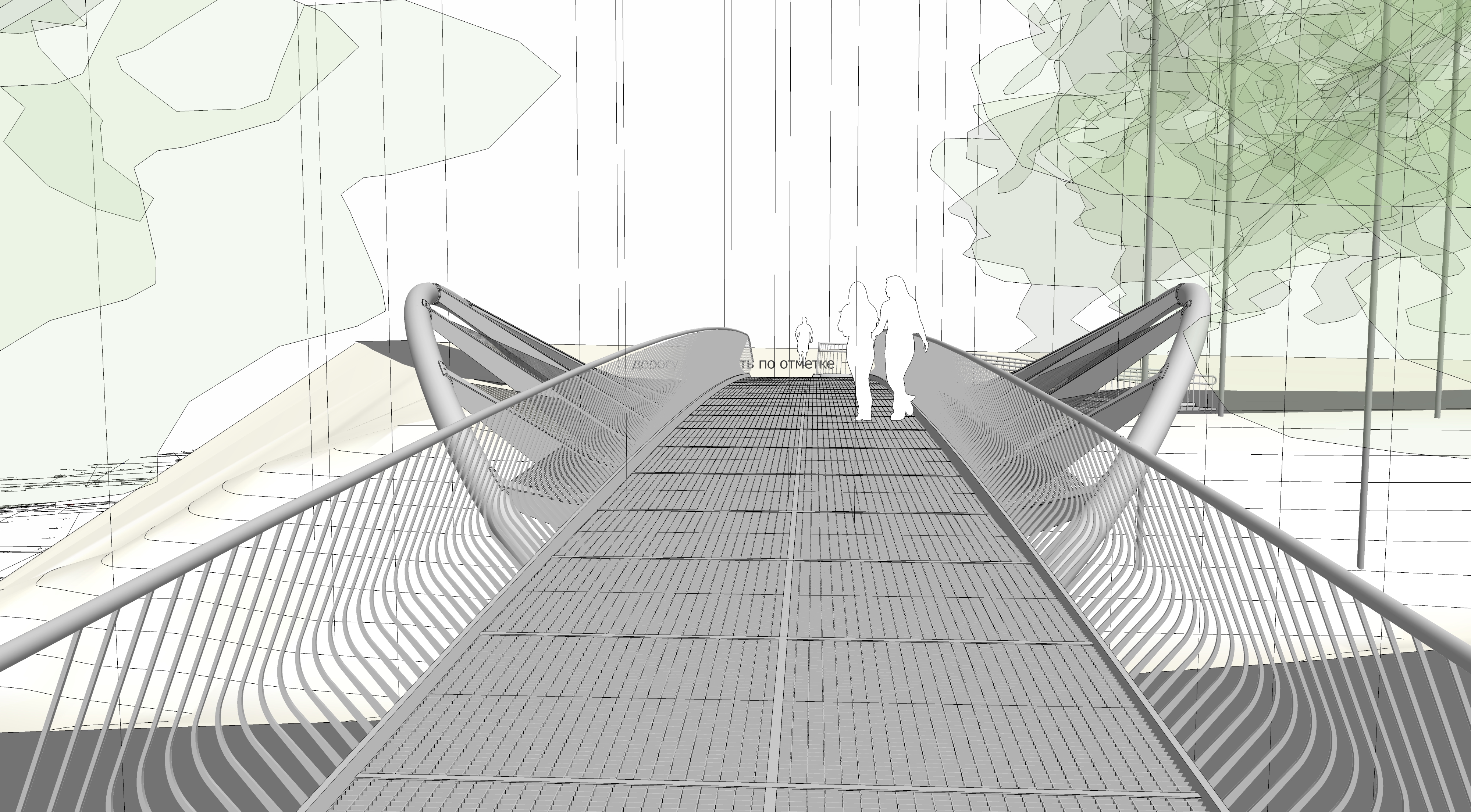 LEAF - BRIDGE CONCEPT by OOO ADM (OOO Architecture Design Modeling ...