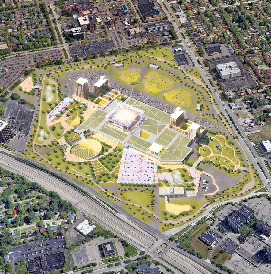 Northland Center Mall Redevelopment by Kostow Greenwood Architects ...