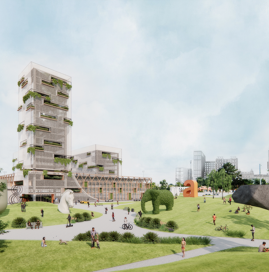 Northland Center Mall Redevelopment by Kostow Greenwood Architects ...