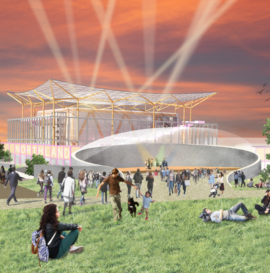 Northland Center Mall Redevelopment by Kostow Greenwood Architects ...