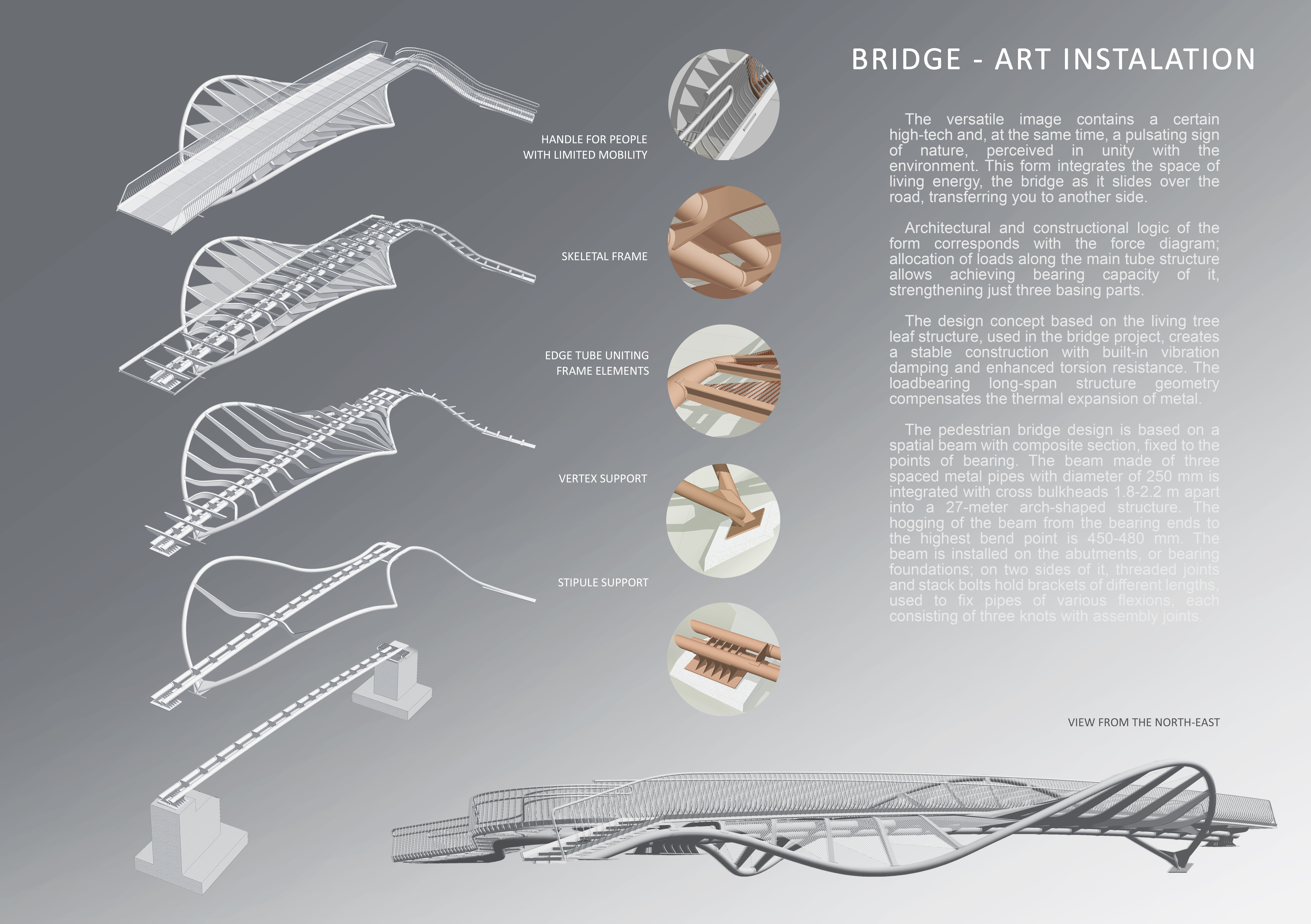 LEAF - BRIDGE CONCEPT by OOO ADM (OOO Architecture Design Modeling ...