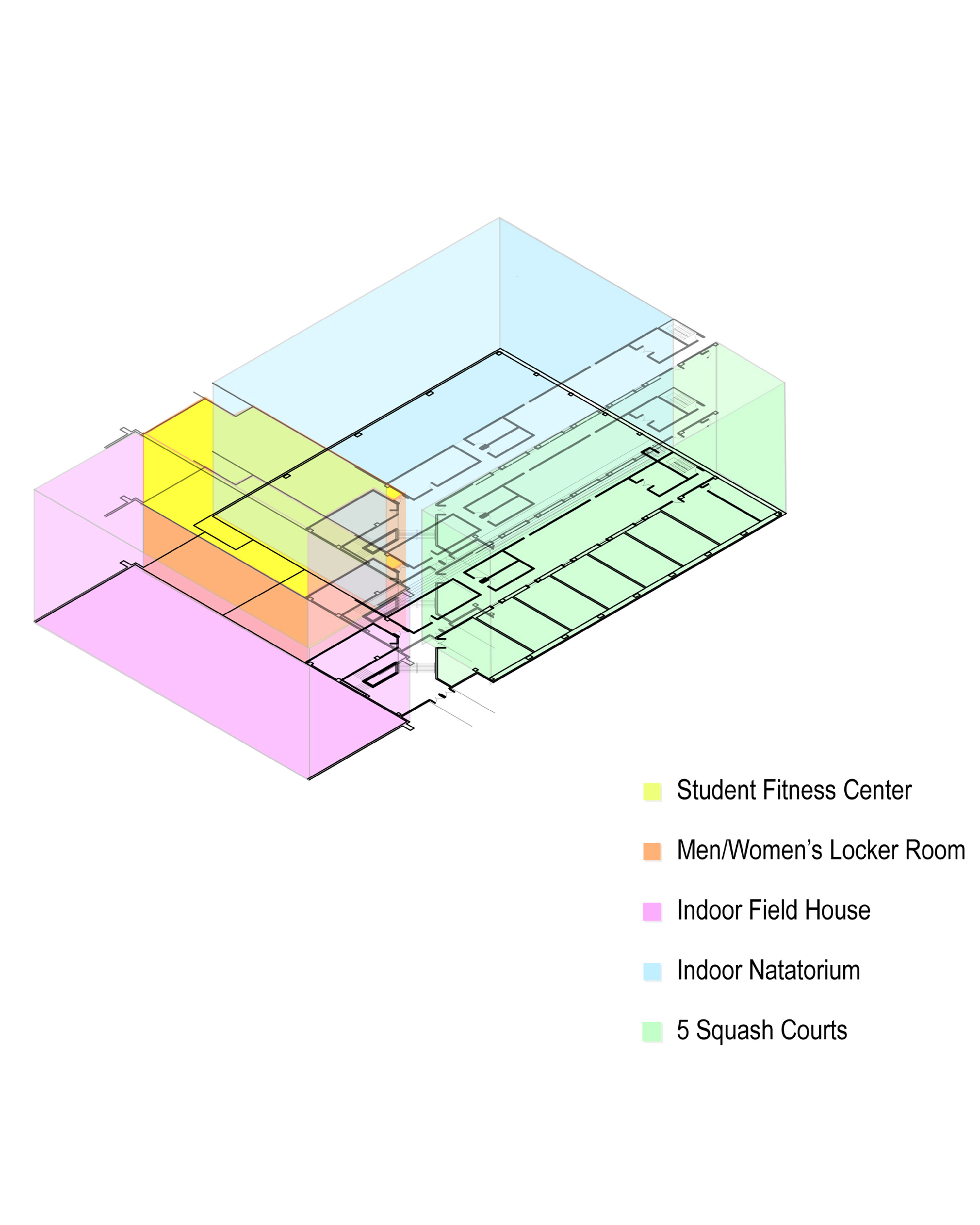 Fordham University Student Athletic Center by di Domenico + Partners ...