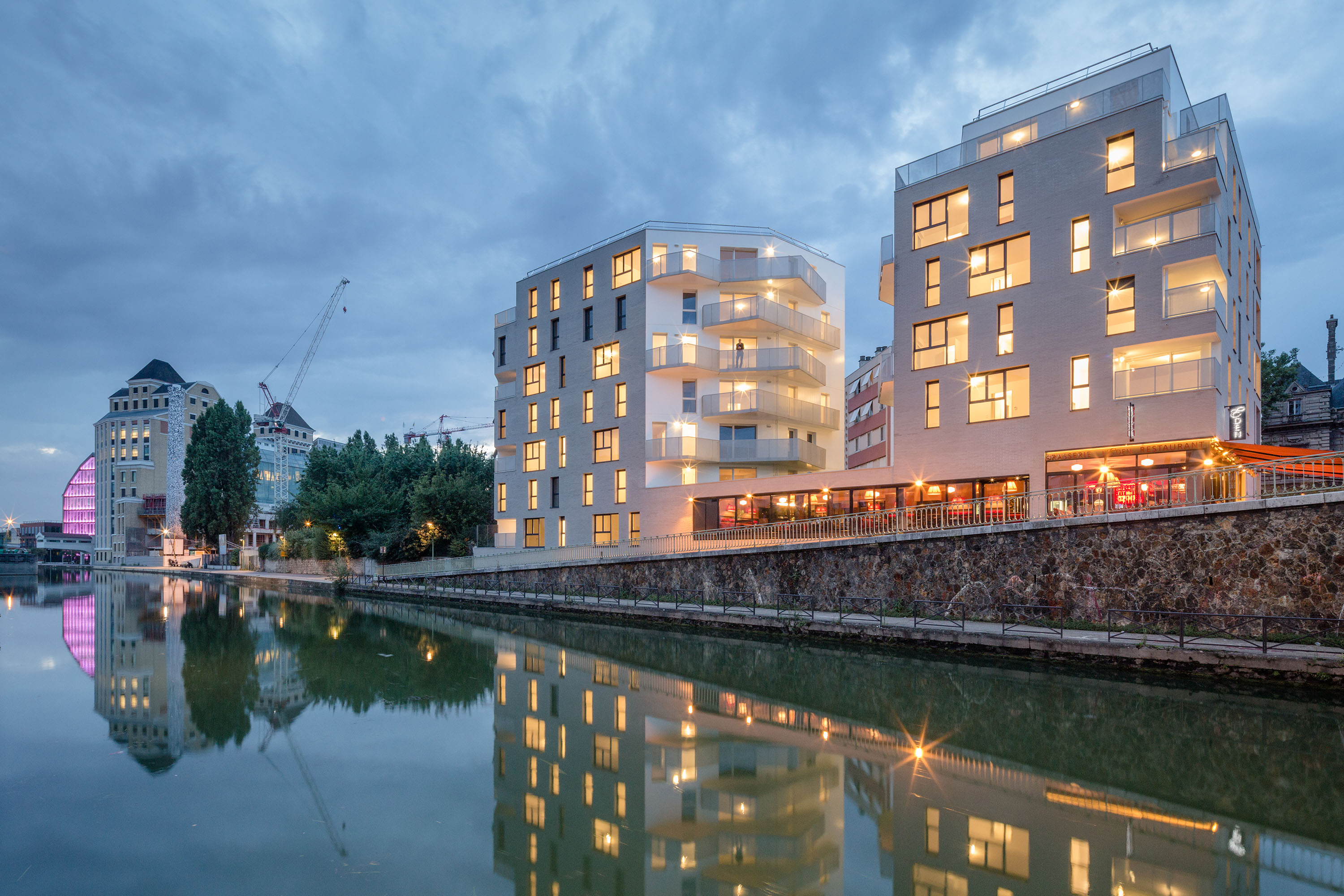 40 social housing units in Pantin, France by Atelier Téqui Architectes ...