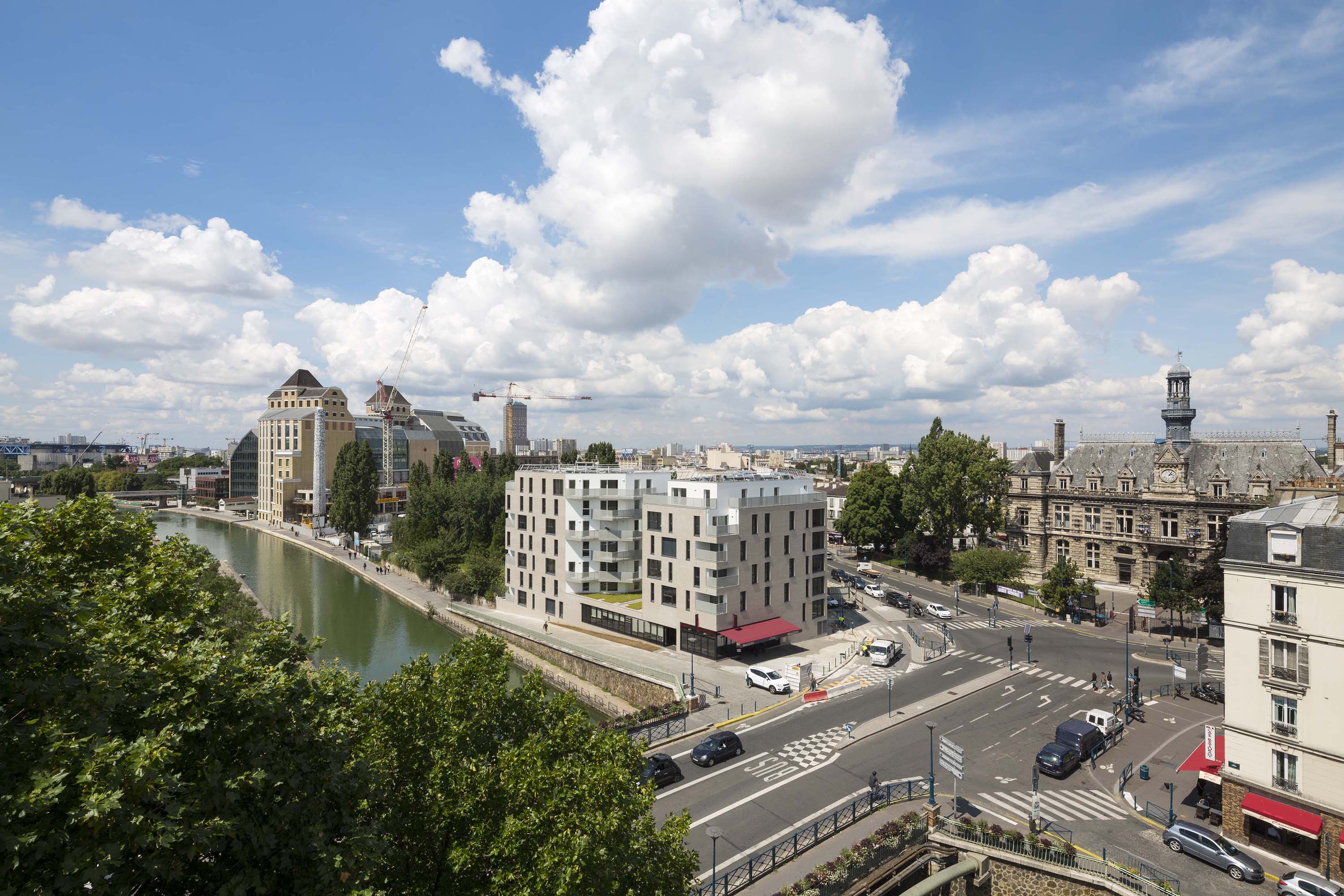 40 social housing units in Pantin, France by Atelier Téqui Architectes ...
