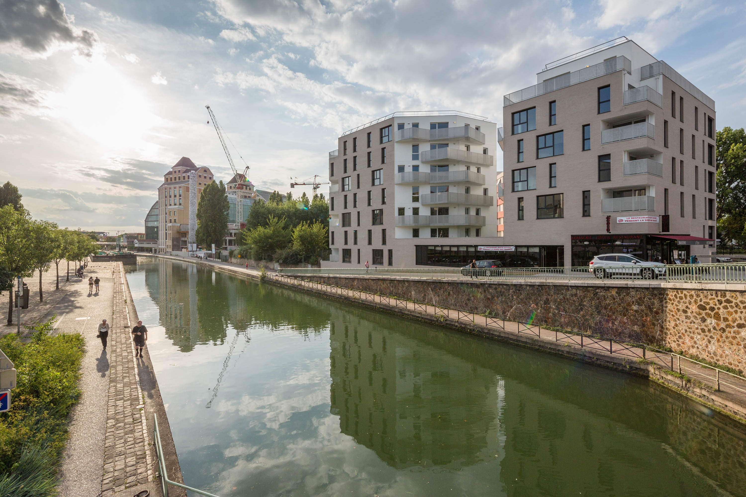 40 social housing units in Pantin, France by Atelier Téqui Architectes ...