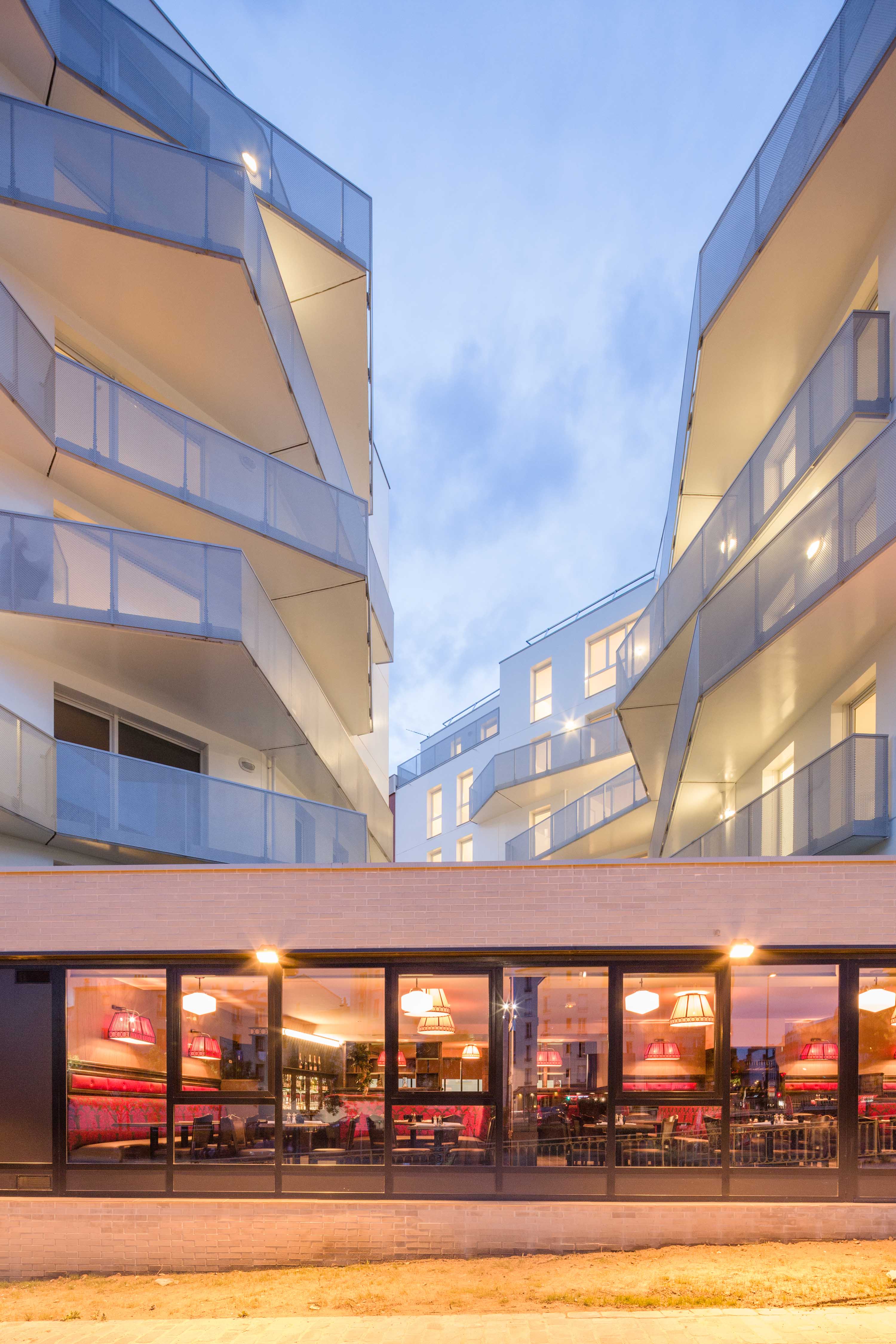40 social housing units in Pantin, France by Atelier Téqui Architectes ...