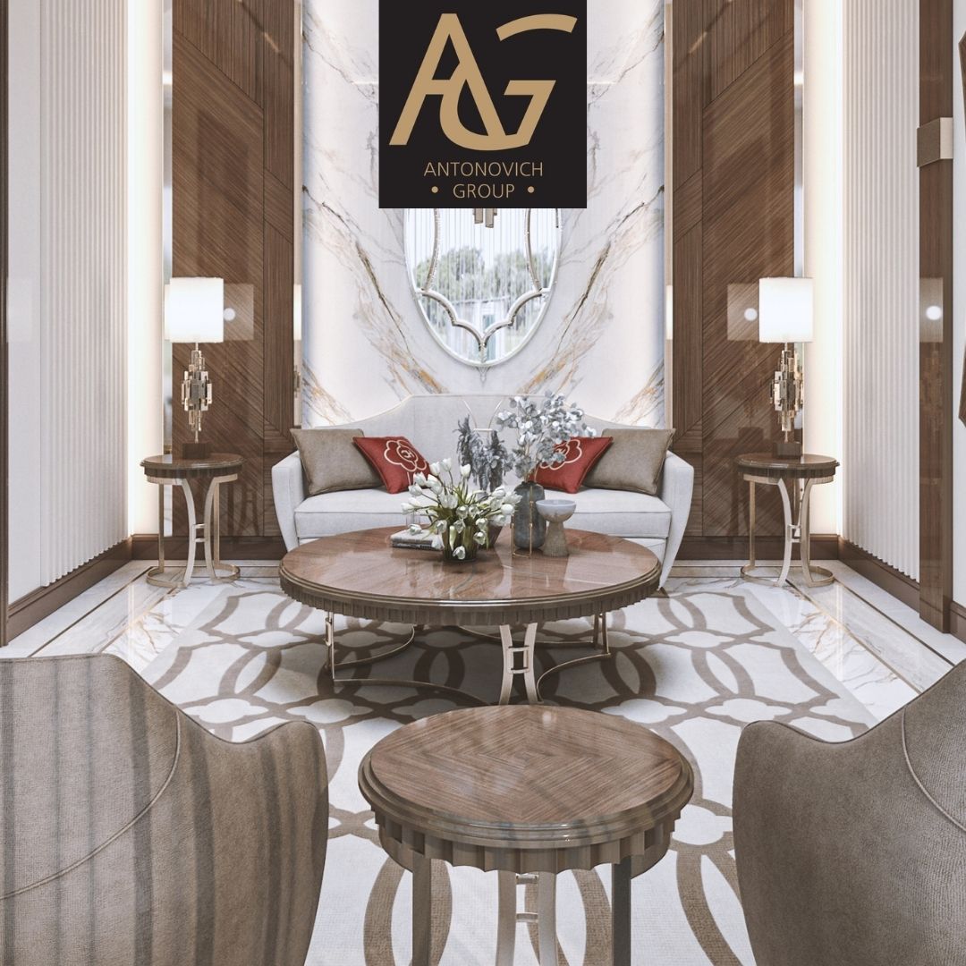 Luxury Sitting Area Interior Design by LUXURY ANTONOVICH DESIGN ...