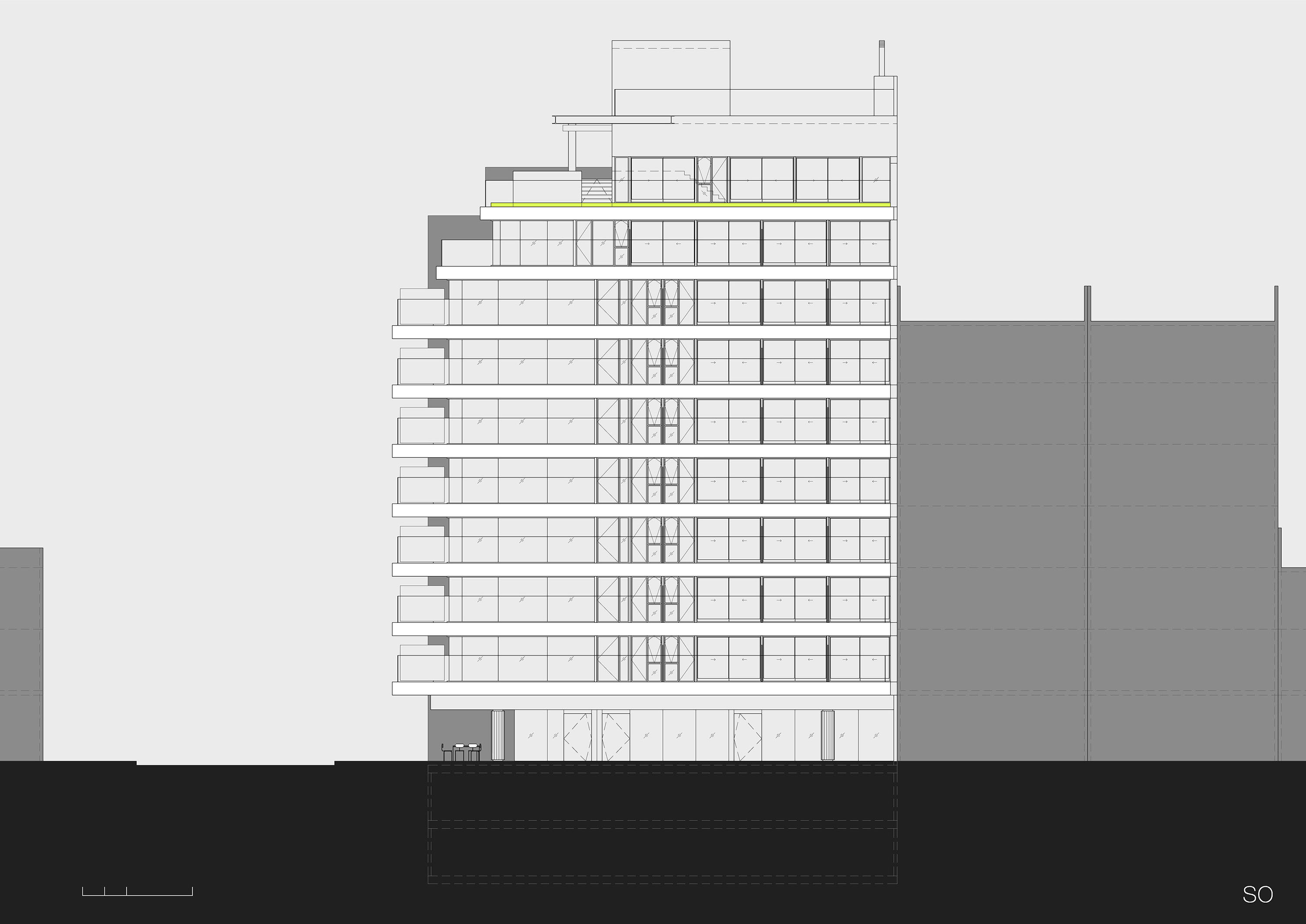 Terra Building, Villa Devoto, Buenos Aires, Argentina by Roberto Scaia arquitecto & asoc ...