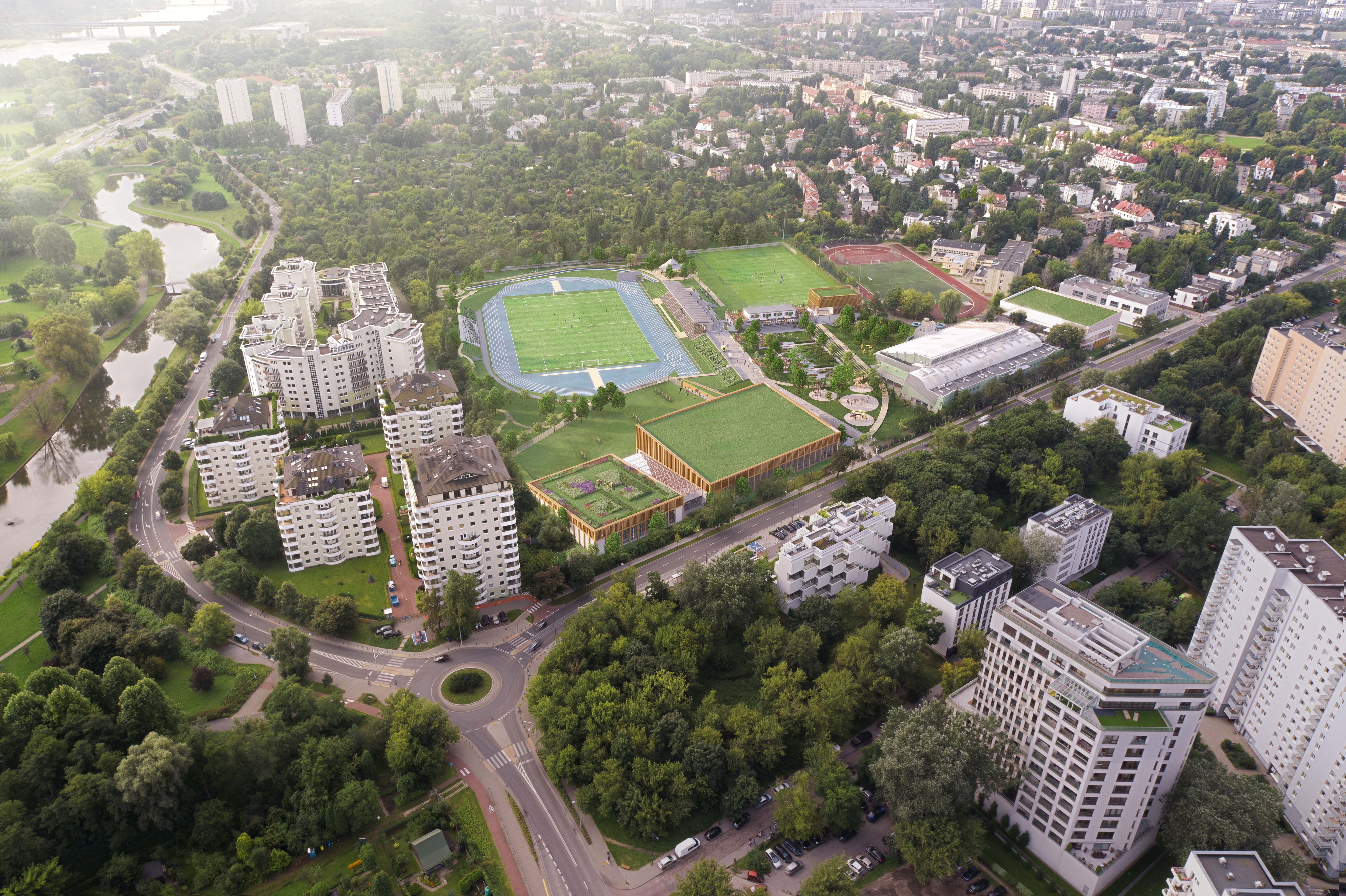 Sports and recreation complex by The Digital Bunch - Architizer