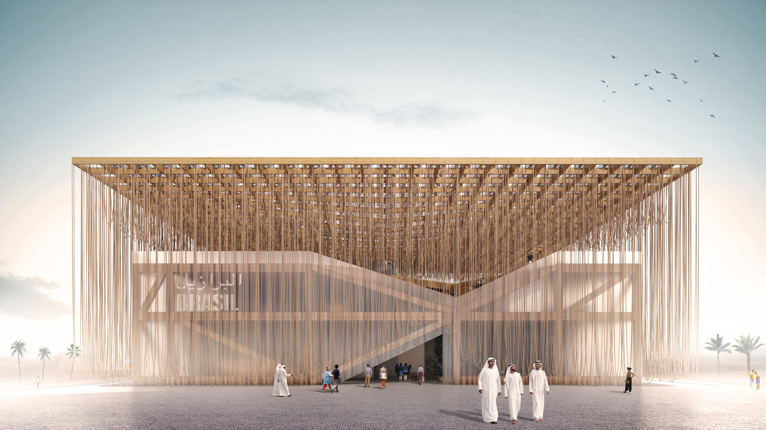 Expo Dubai Brazil's Pavilion by Arquitetura Nacional - Architizer