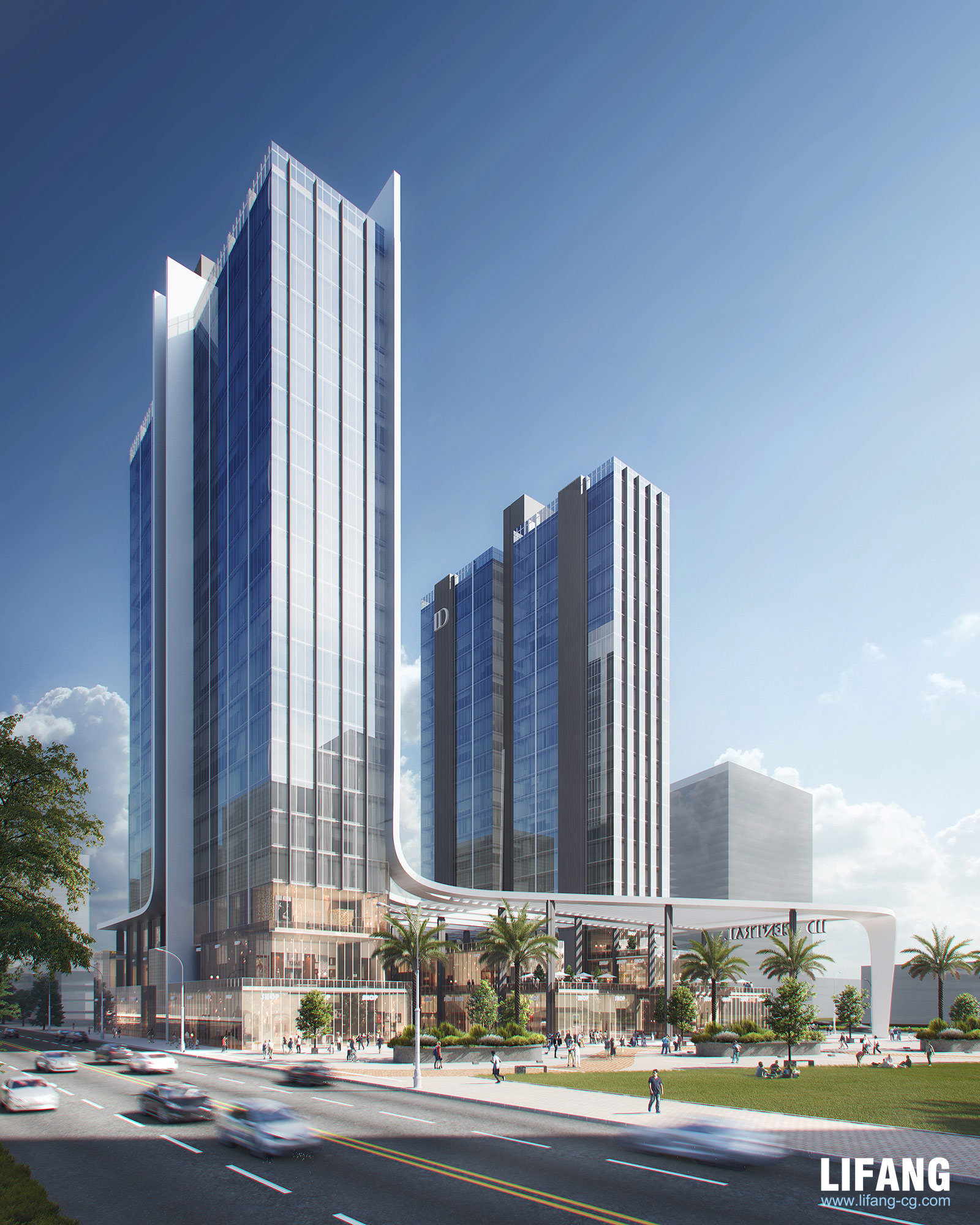 2023 New high building renderings by LiFang Vision Technology Co.,Ltd ...