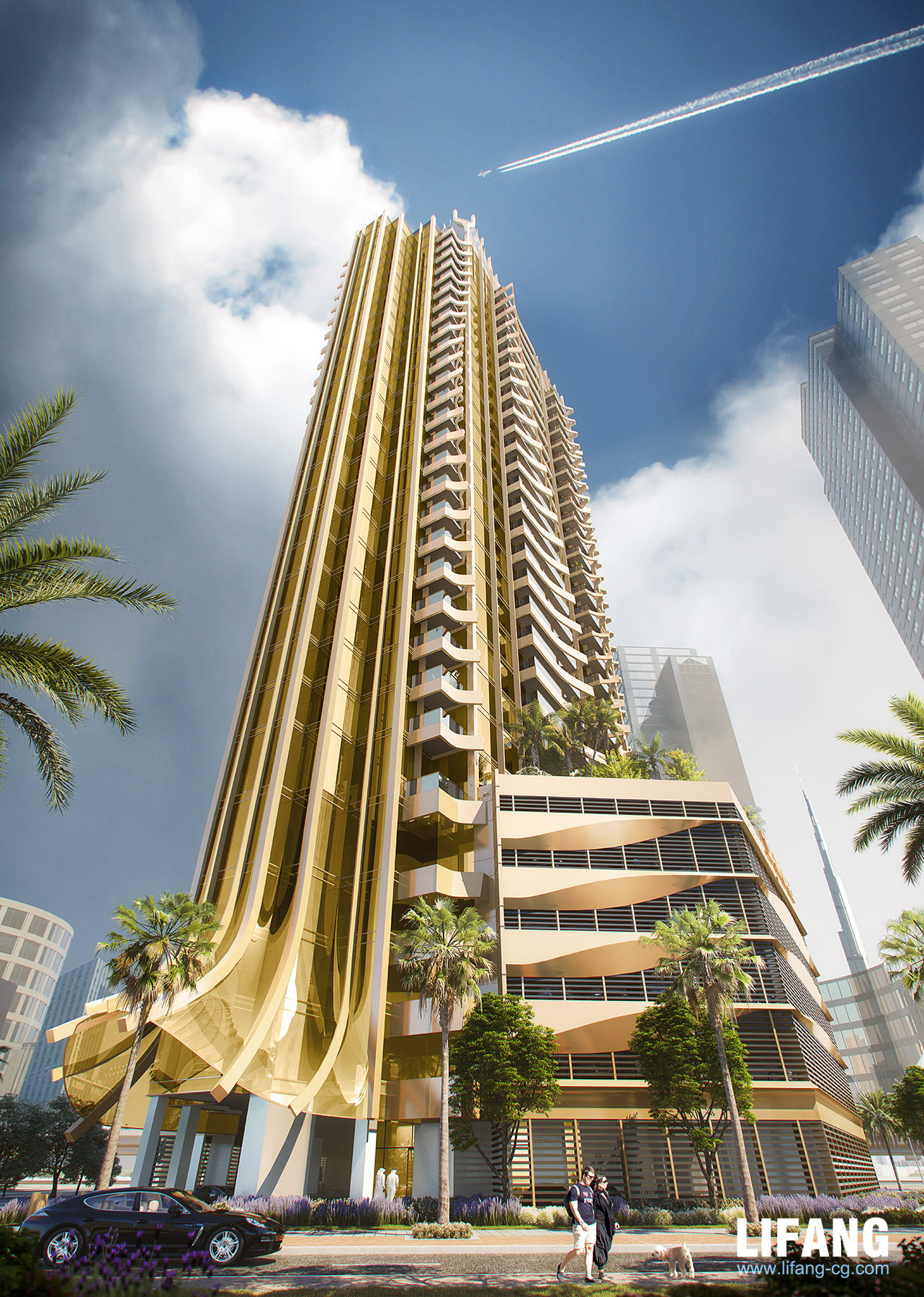2023 New high building renderings by LiFang Vision Technology Co.,Ltd ...