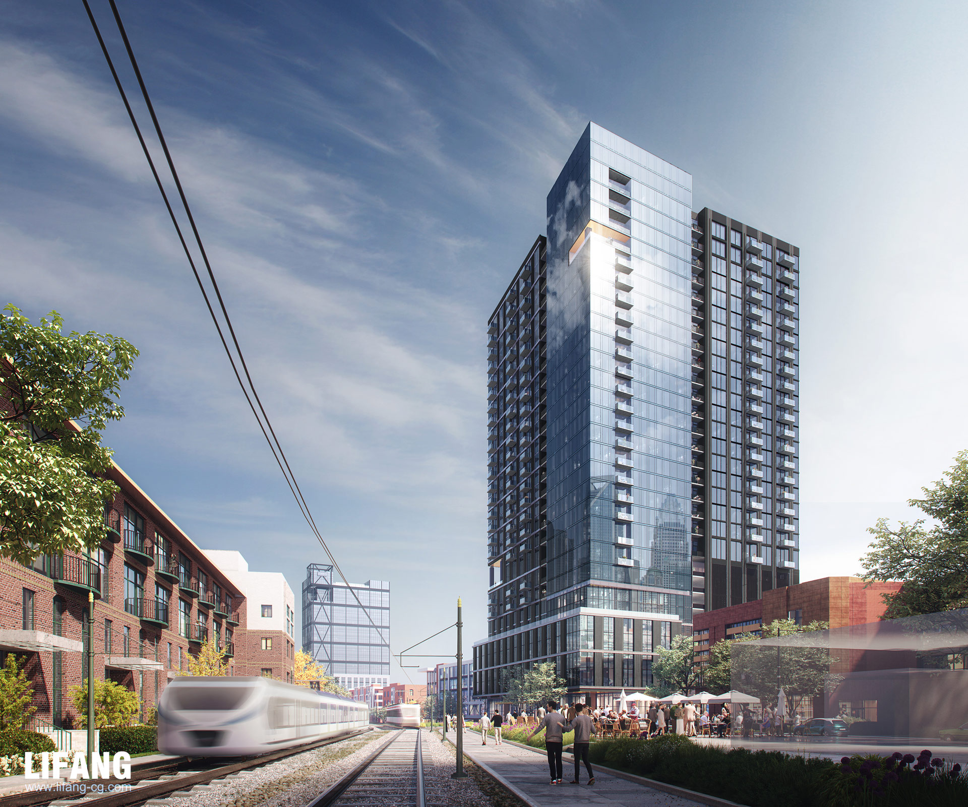 2023 New high building renderings by LiFang Vision Technology Co.,Ltd ...