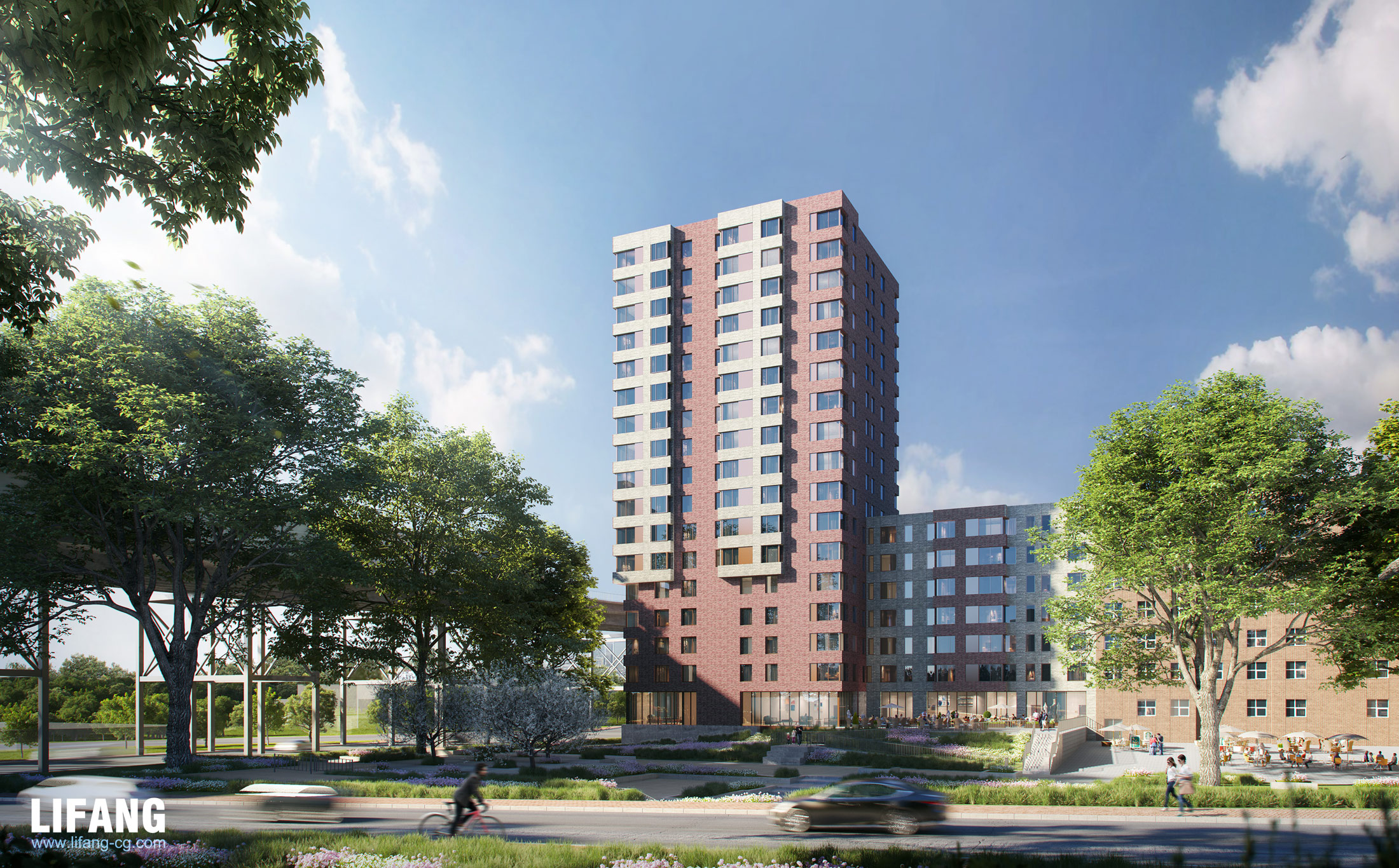 2023 New high building renderings by LiFang Vision Technology Co.,Ltd ...