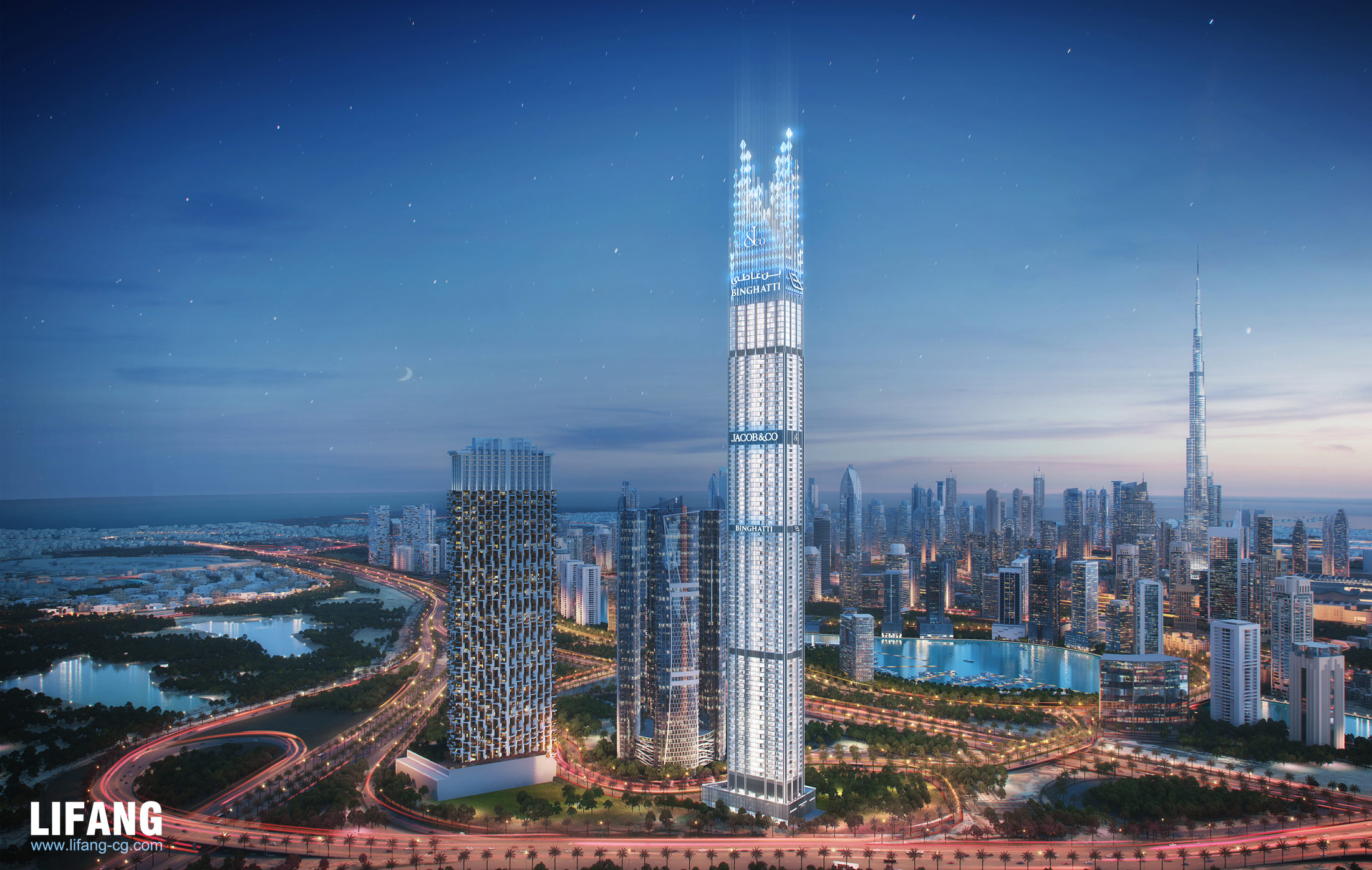 2023 New high building renderings by LiFang Vision Technology Co.,Ltd ...