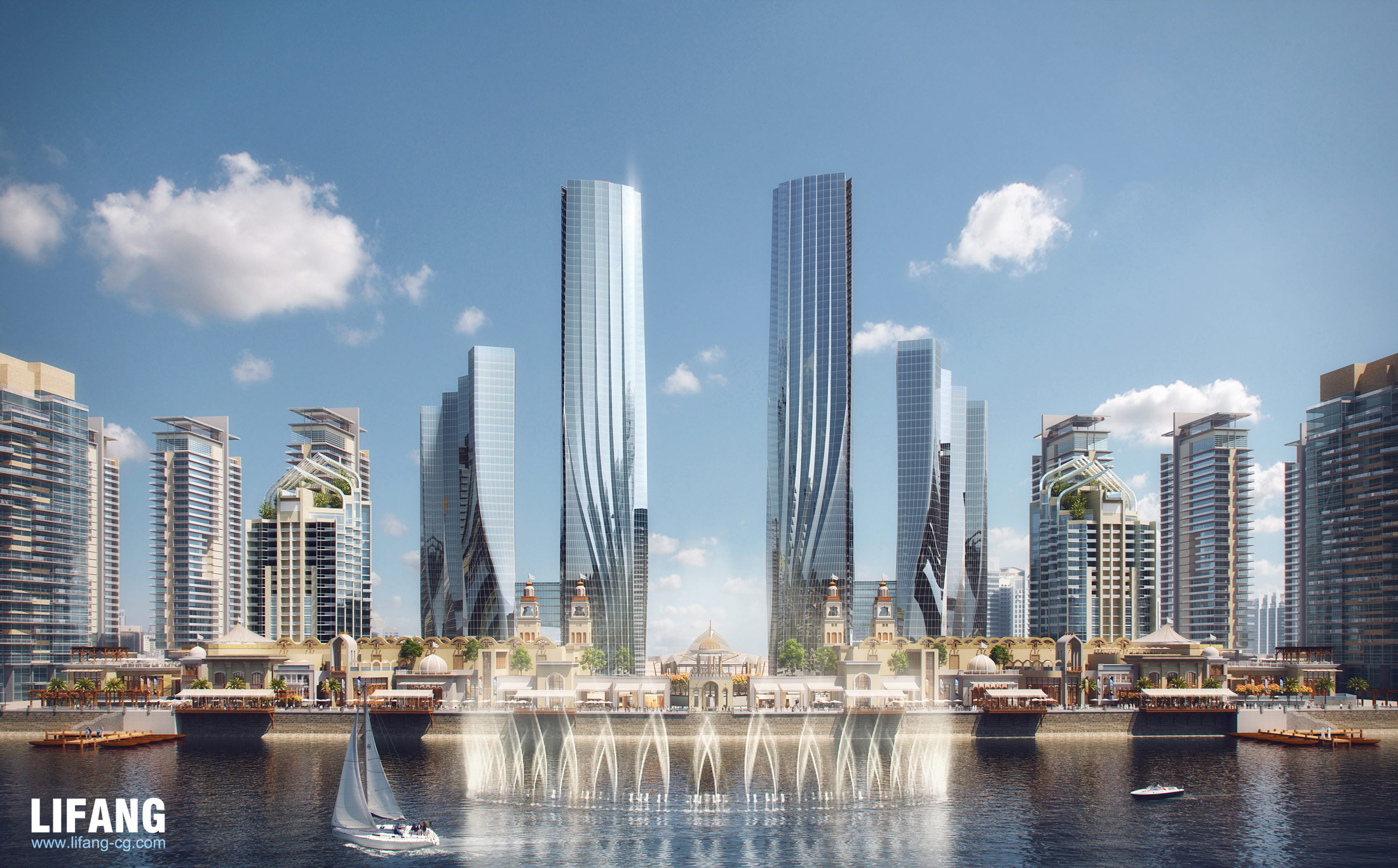 2023 New high building renderings by LiFang Vision Technology Co.,Ltd ...