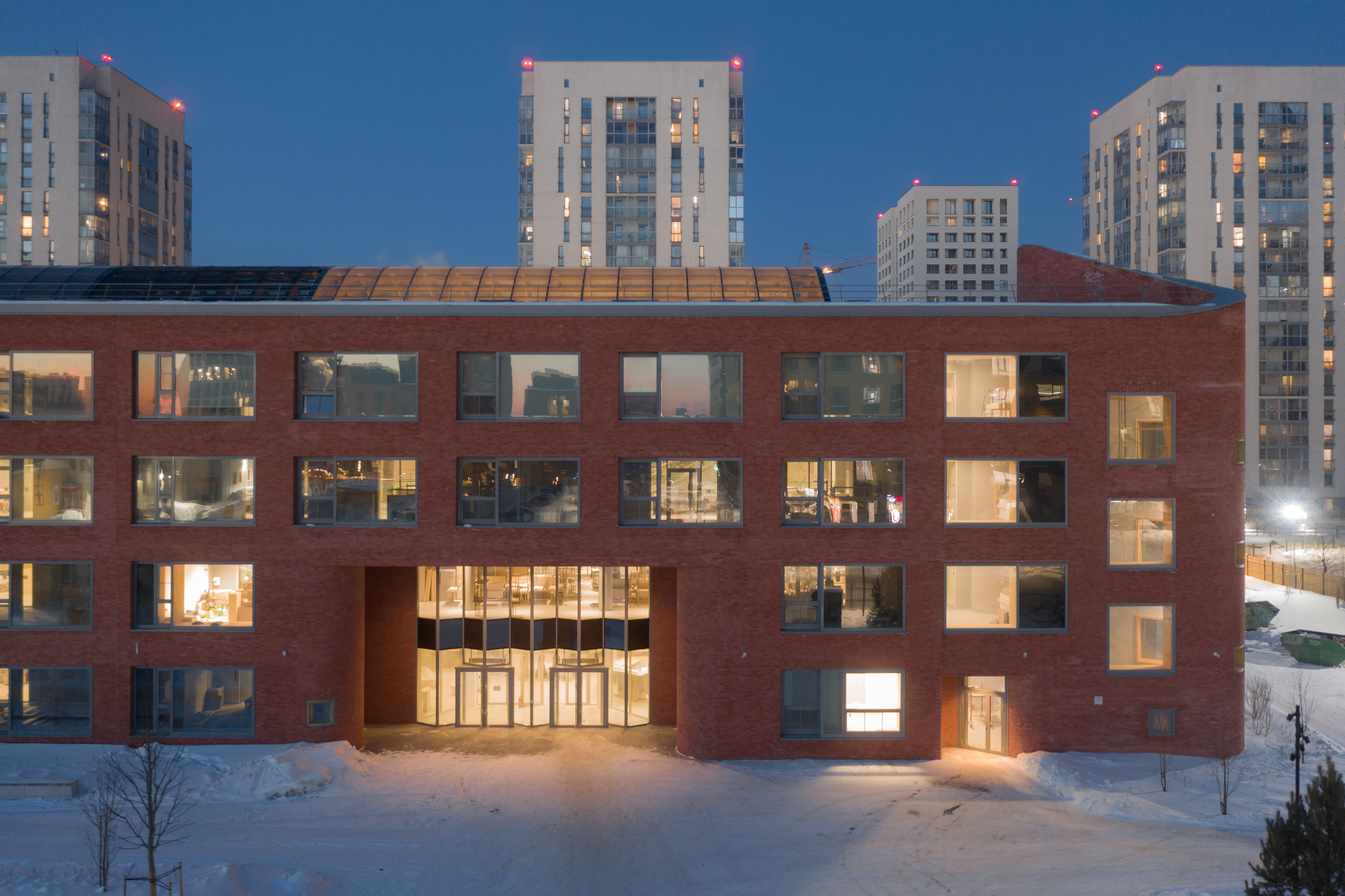 Residential district school by Brusnika - Architizer