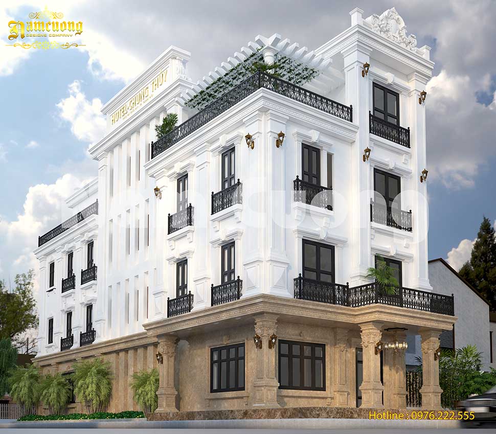 Designing a mini hotel by Công ty cổ phần tư vấn thiết kế và xây dựng ...