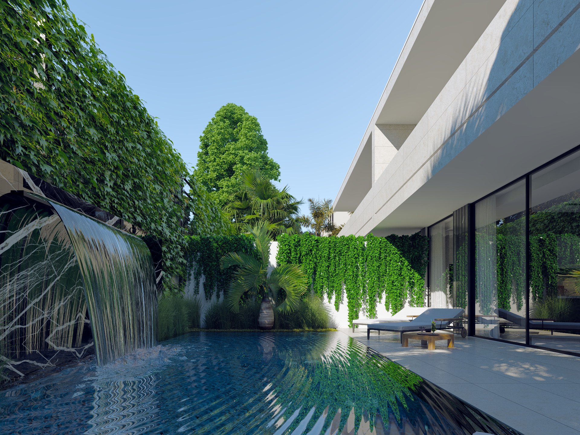 Modern Twin Villa Design in Saudi Arabia by [xzoomproject] - Architizer