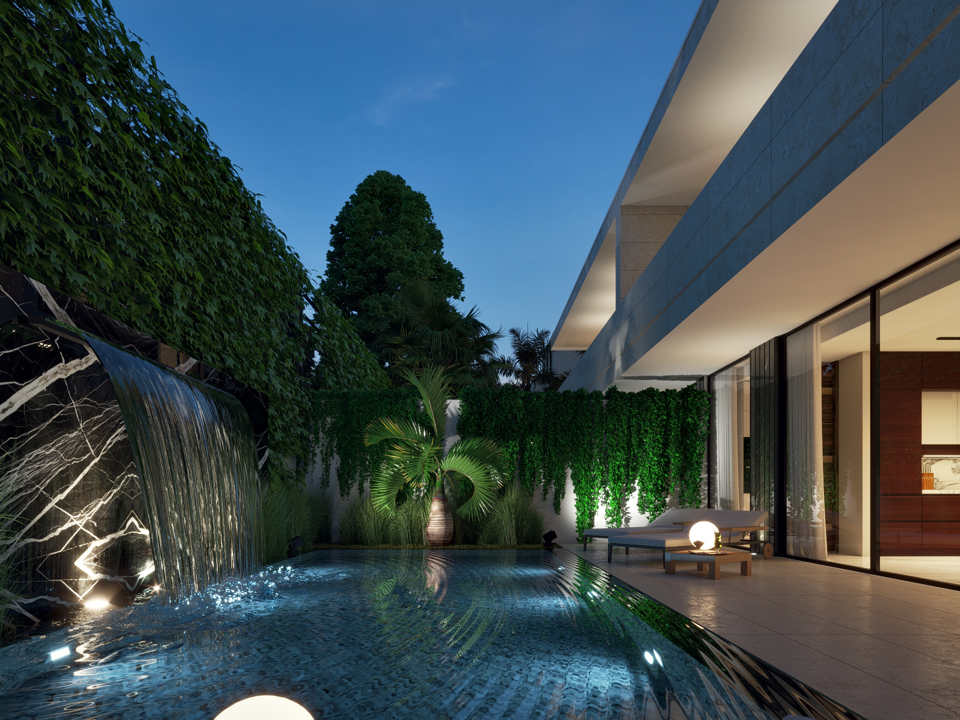 Modern Twin Villa Design in Saudi Arabia by [xzoomproject] - Architizer