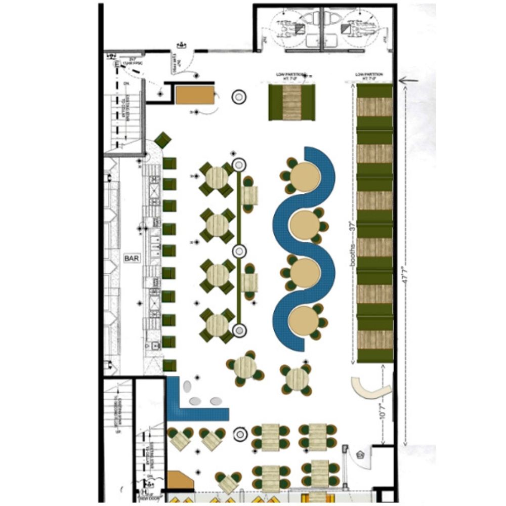 Restaurants Building by Krome USA Inc - Architizer